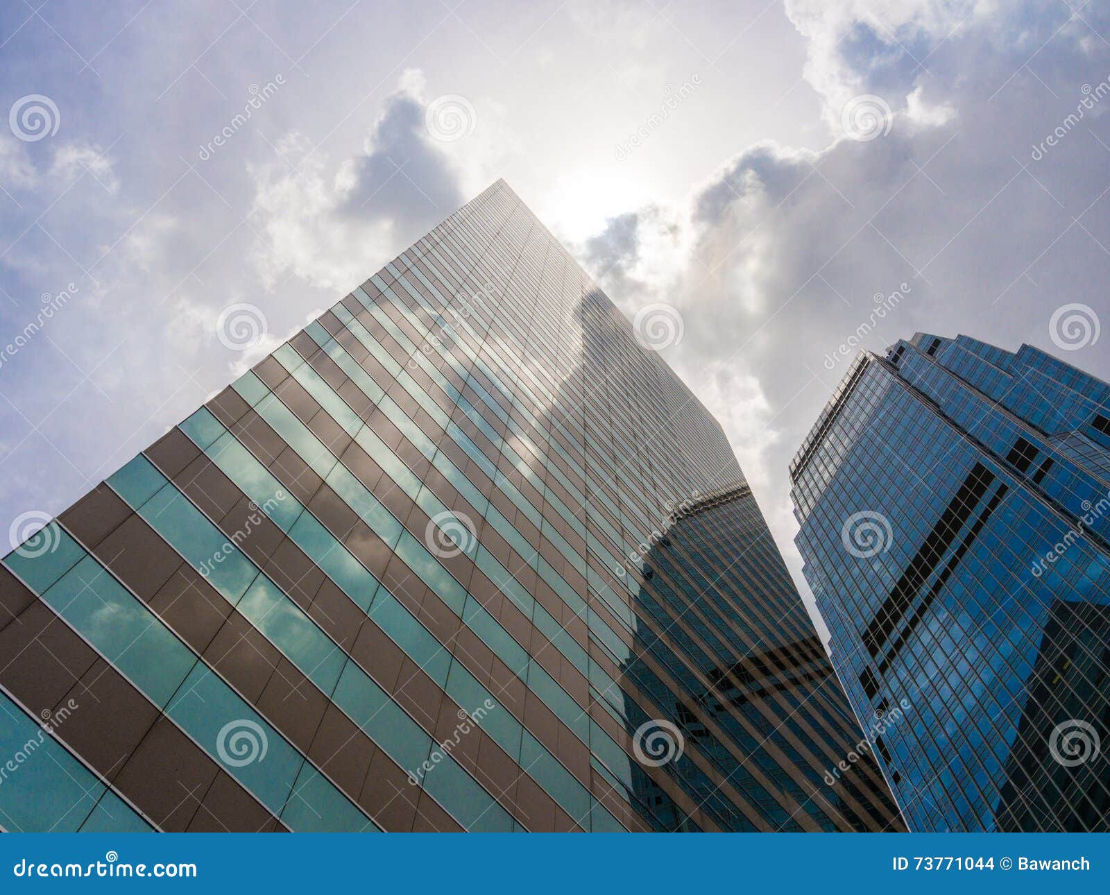 Skyscraper and Sky View stock photo. Image of office - 73771044