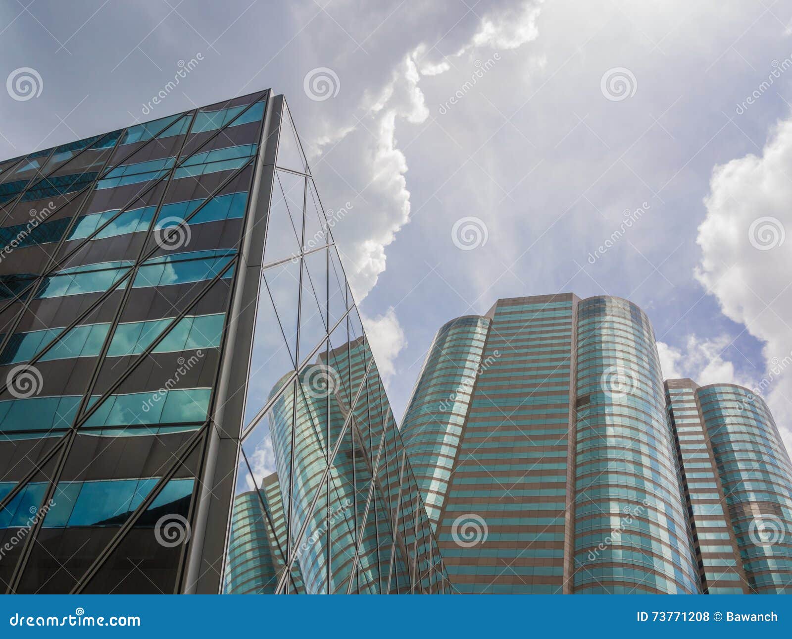 Skyscraper and Sky View stock photo. Image of multiple - 73771208