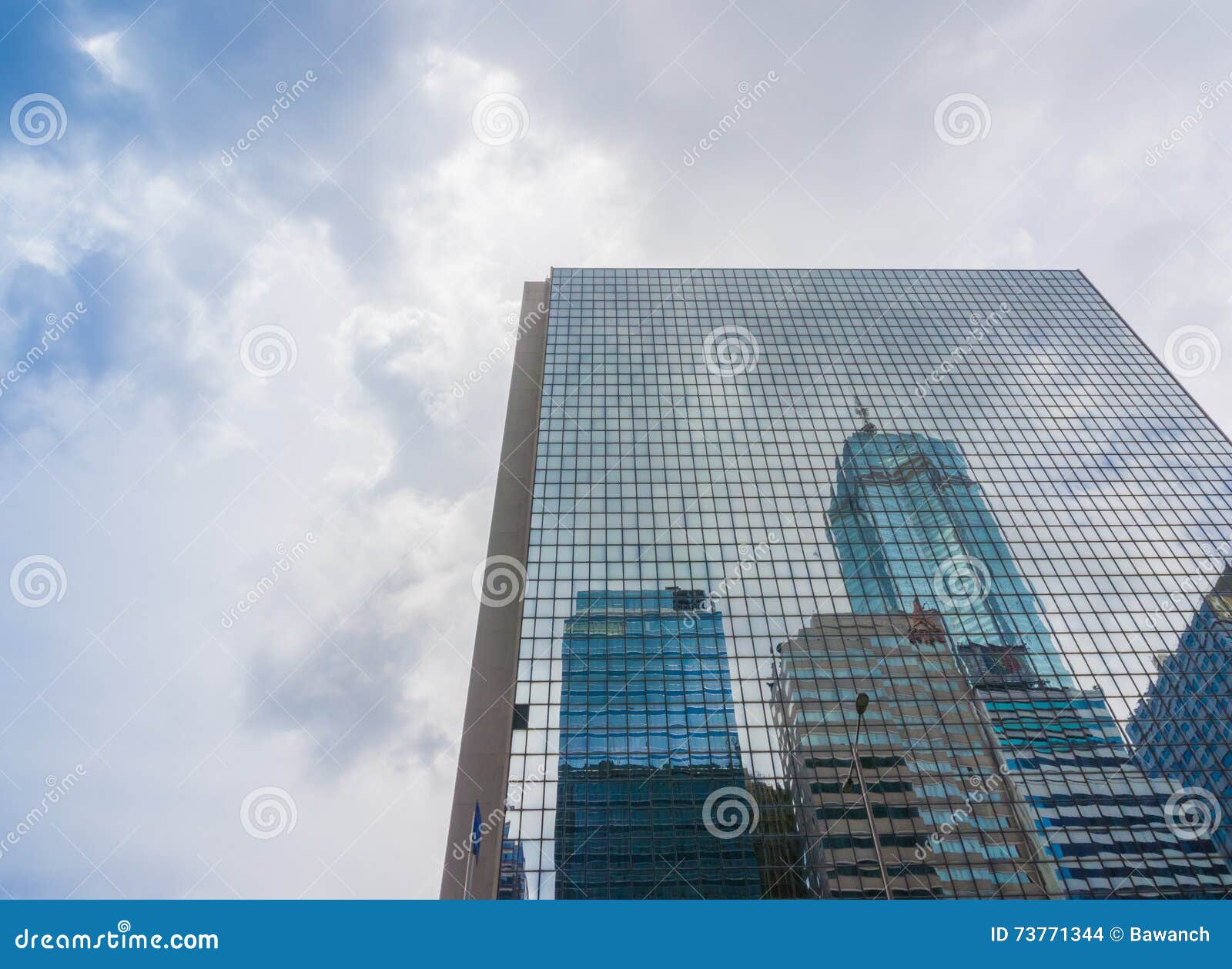 Skyscraper and Sky View stock photo. Image of downtown - 73771344