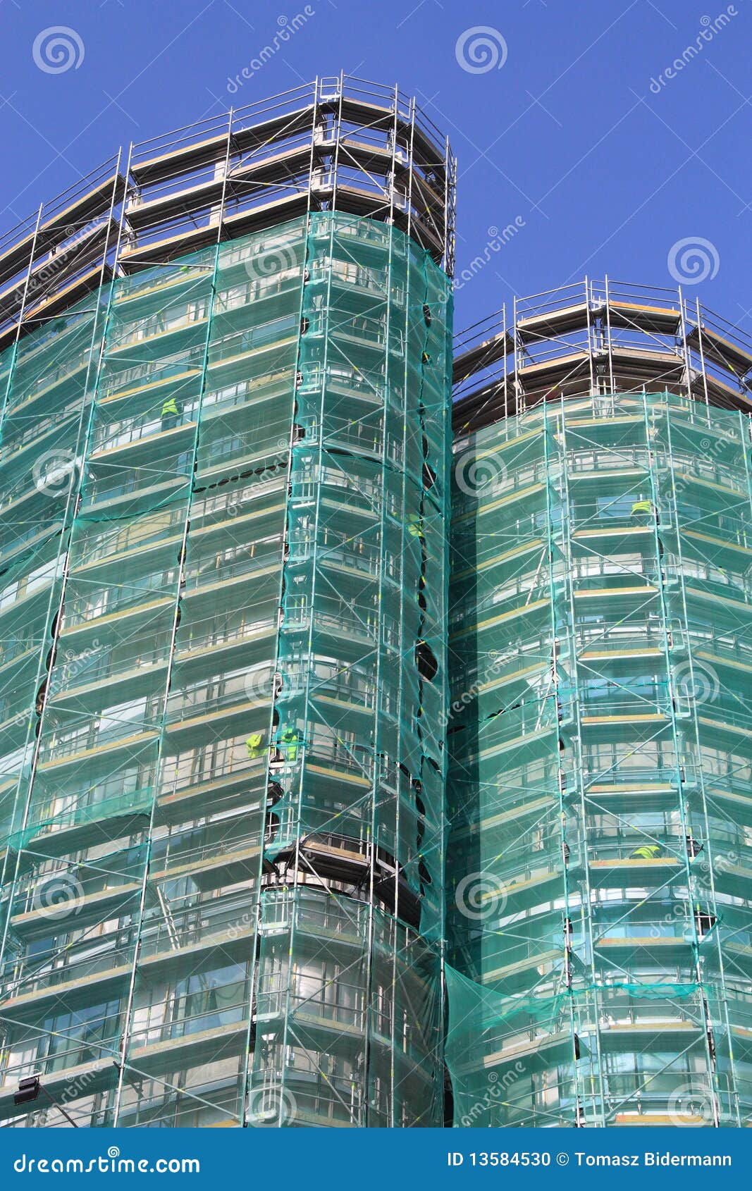 Skyscraper Under Construction Stock Photo - Image of construction ...