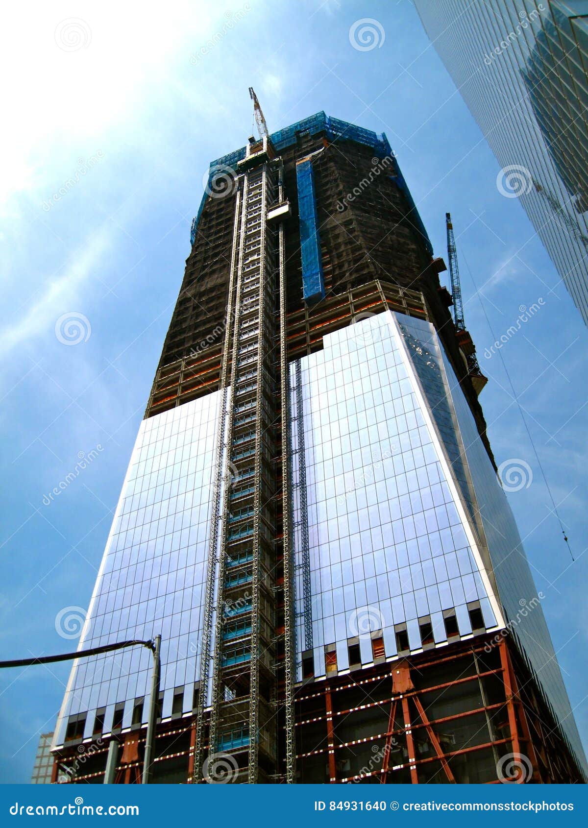 Skyscraper Under Construction Picture. Image: 84931640
