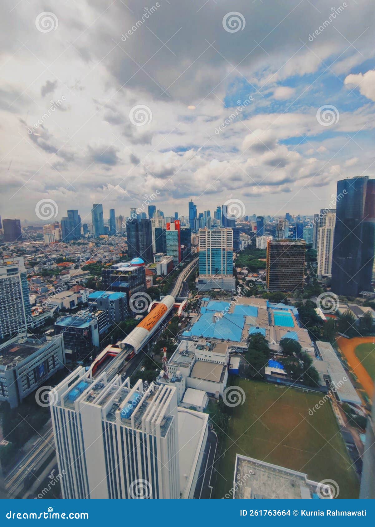 Skyscraper View from 39th Floor Stock Photo - Image of floor, view ...