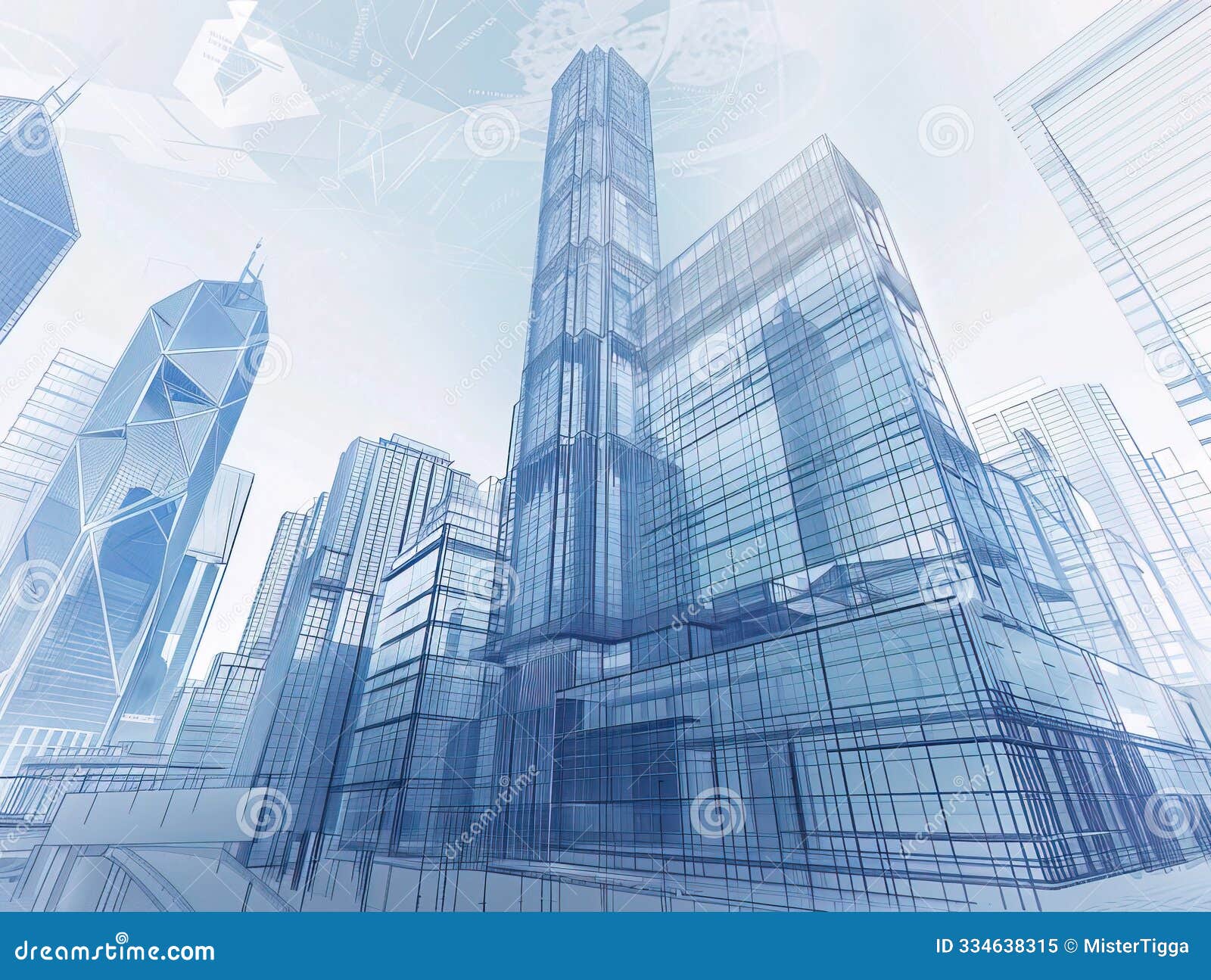 Skyscraper Visualization with Augmented Reality Transparent Skyscraper ...