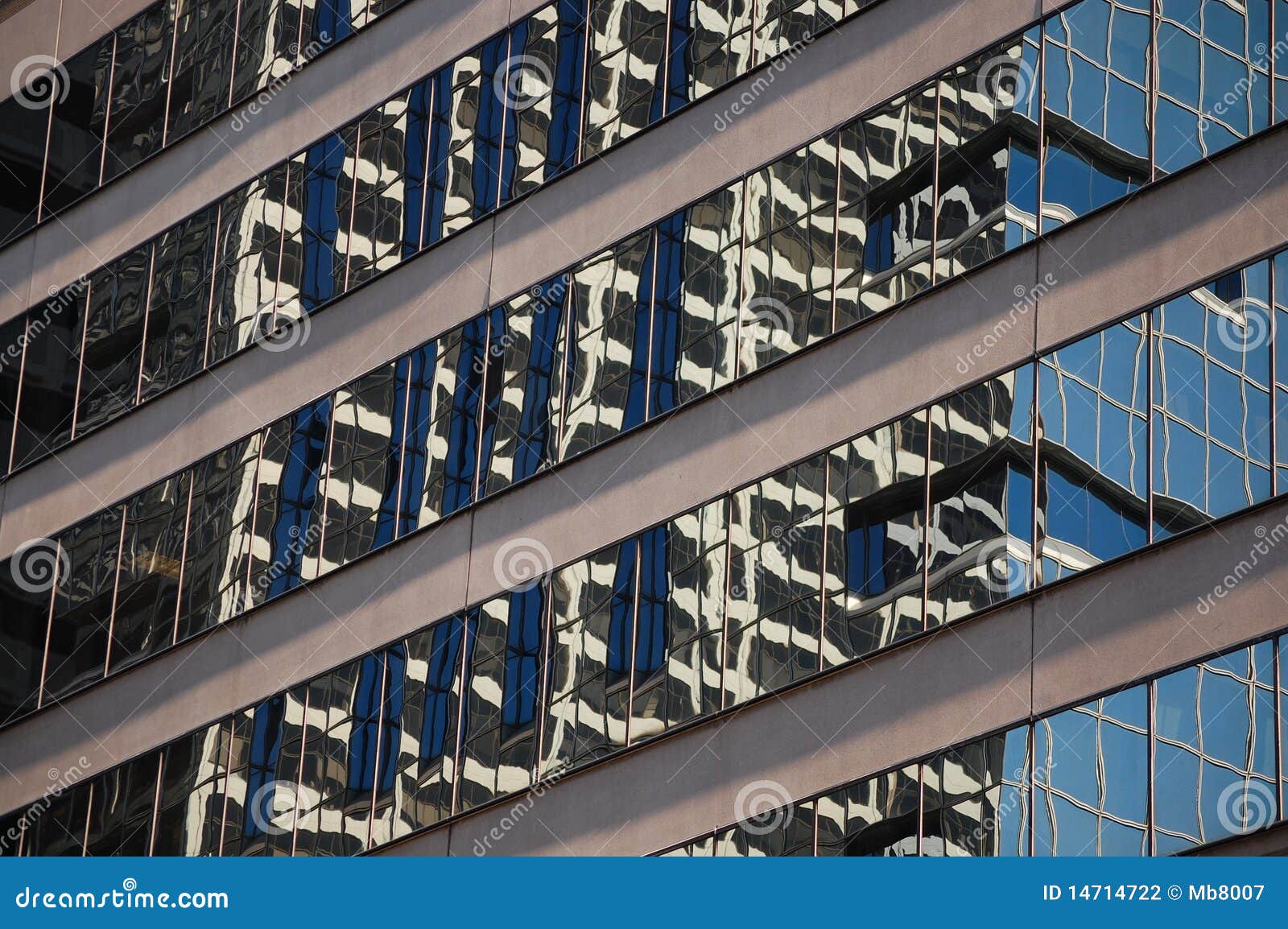Skyscraper Window Reflections Stock Photo - Image of reflections ...
