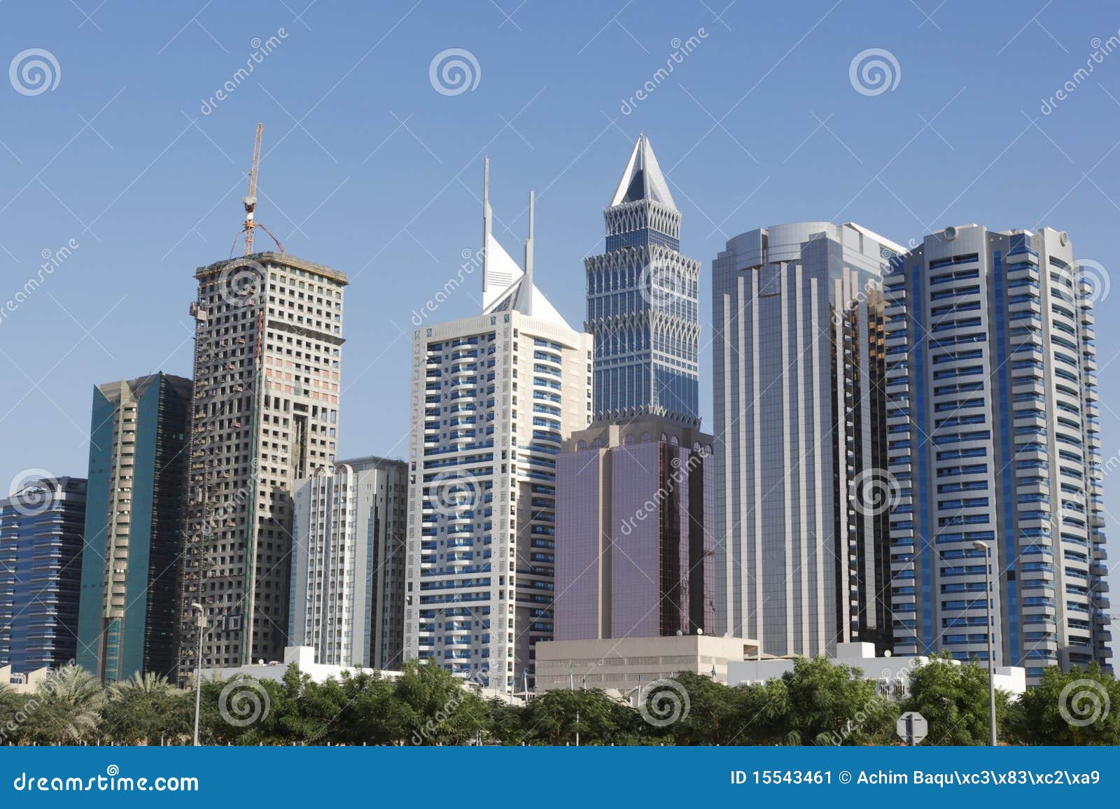 Skyscrapers stock image. Image of high, skyscraper, white - 15543461