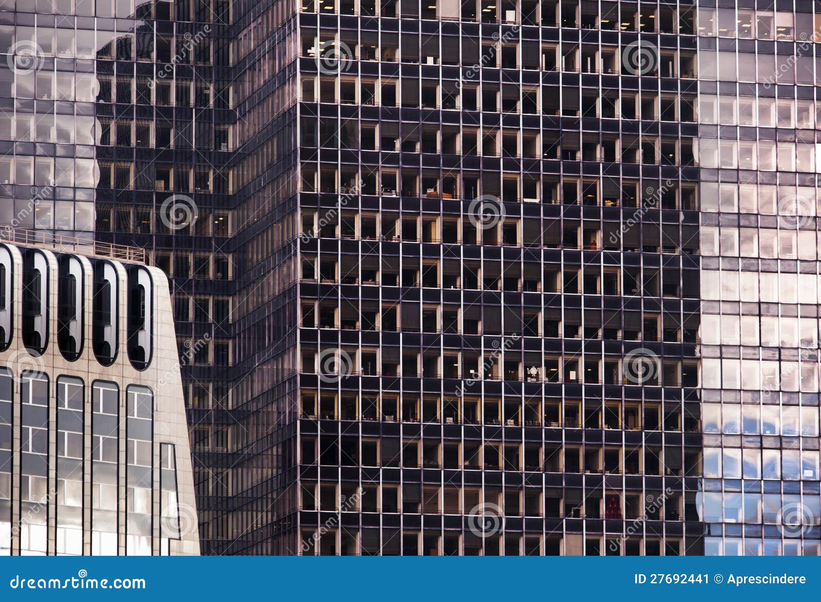 Skyscrapers stock image. Image of commercial, blocks - 27692441