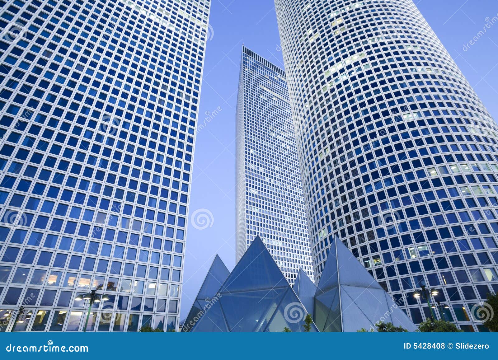 Skyscrapers stock photo. Image of corporate, aviv, cityscape - 5428408