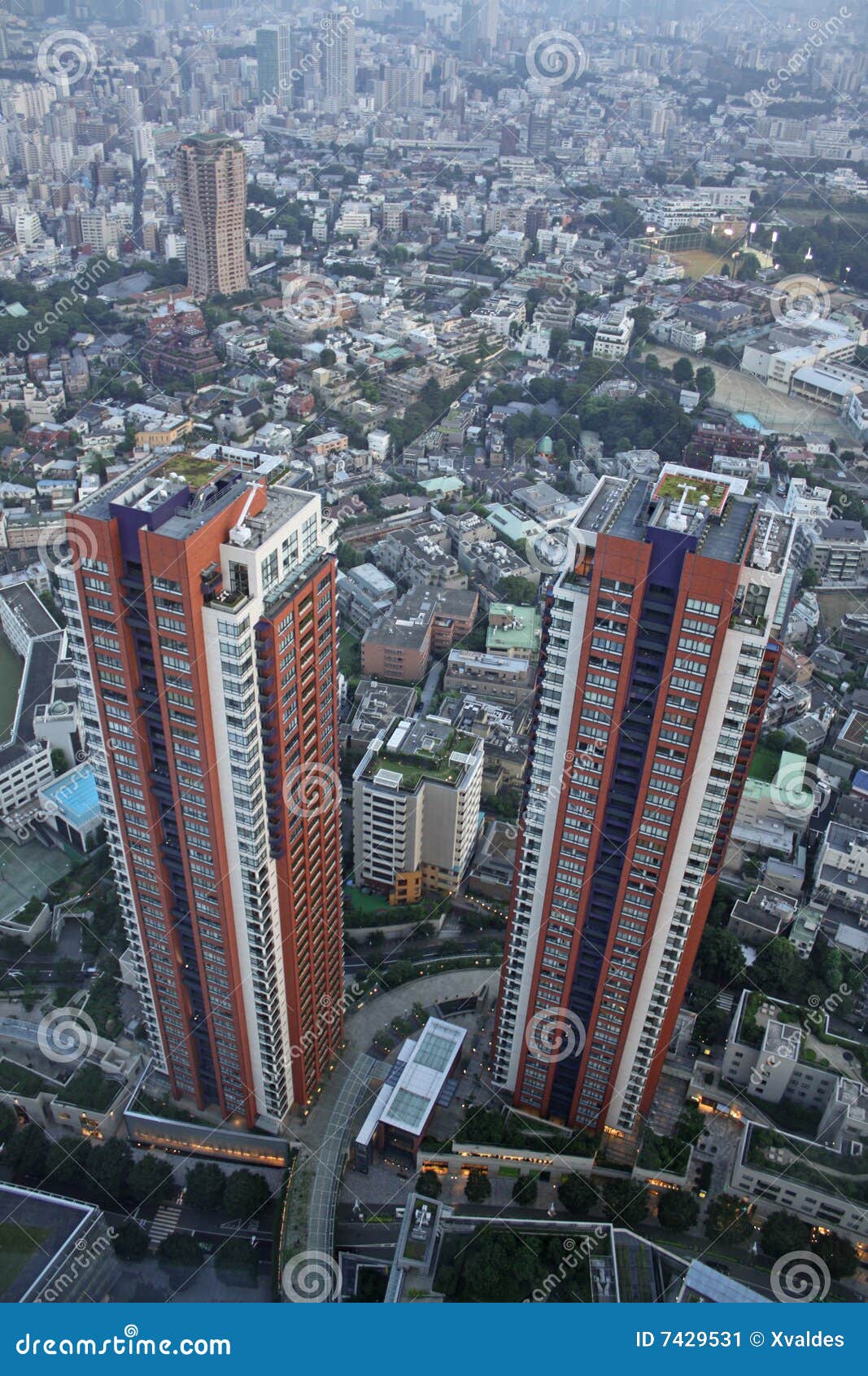 Skyscrapers stock image. Image of skyscraper, japan, tokyo - 7429531