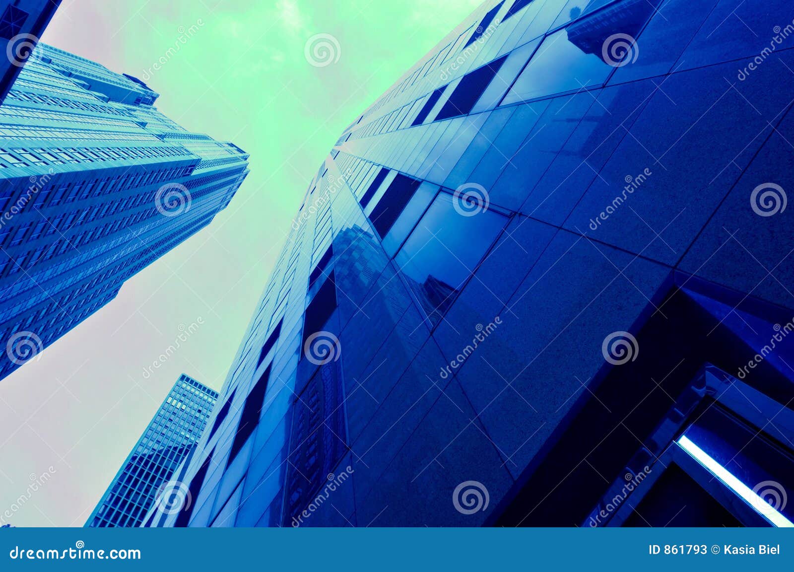 Skyscrapers stock image. Image of building, cityscape, modern - 861793