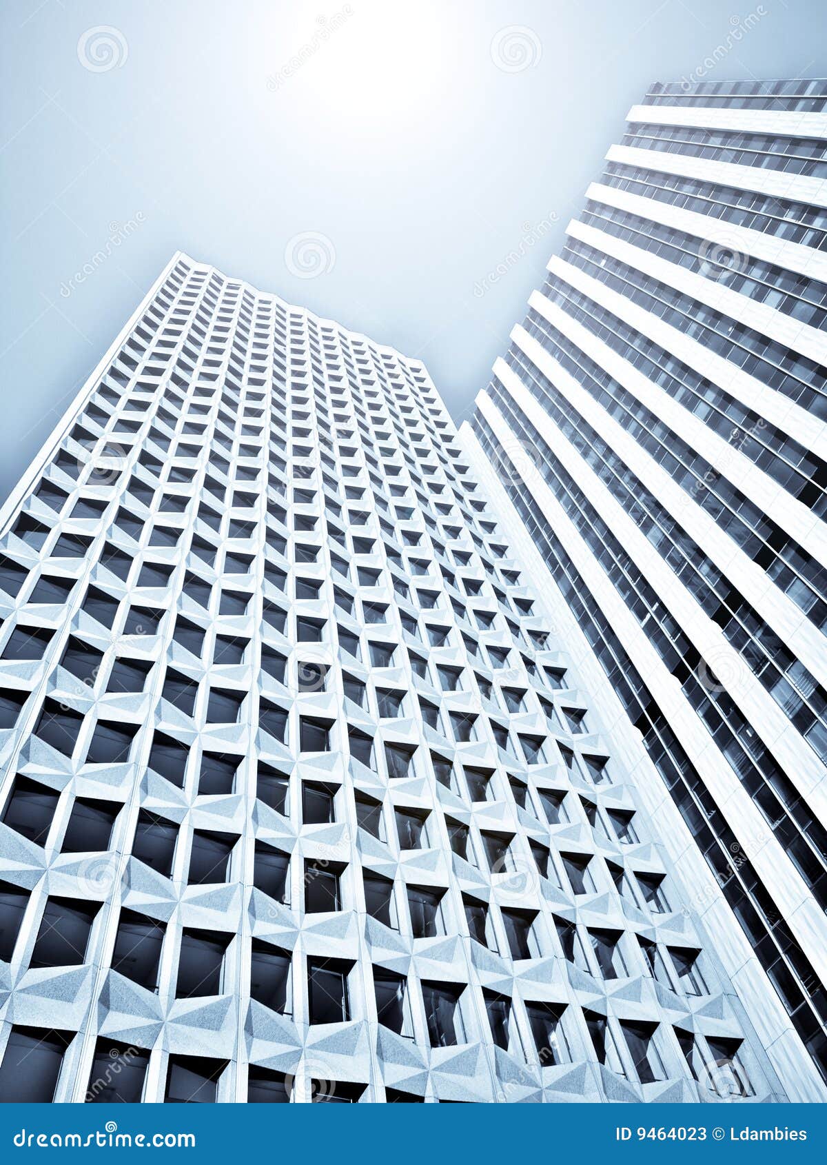 Skyscrapers stock image. Image of modern, workplace, floors - 9464023