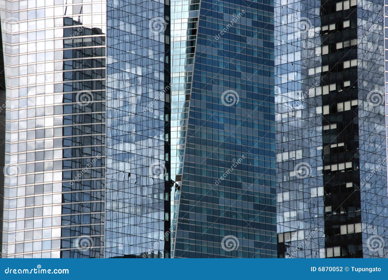 Skyscrapers abstract stock photo. Image of downtown, buildings - 6870052