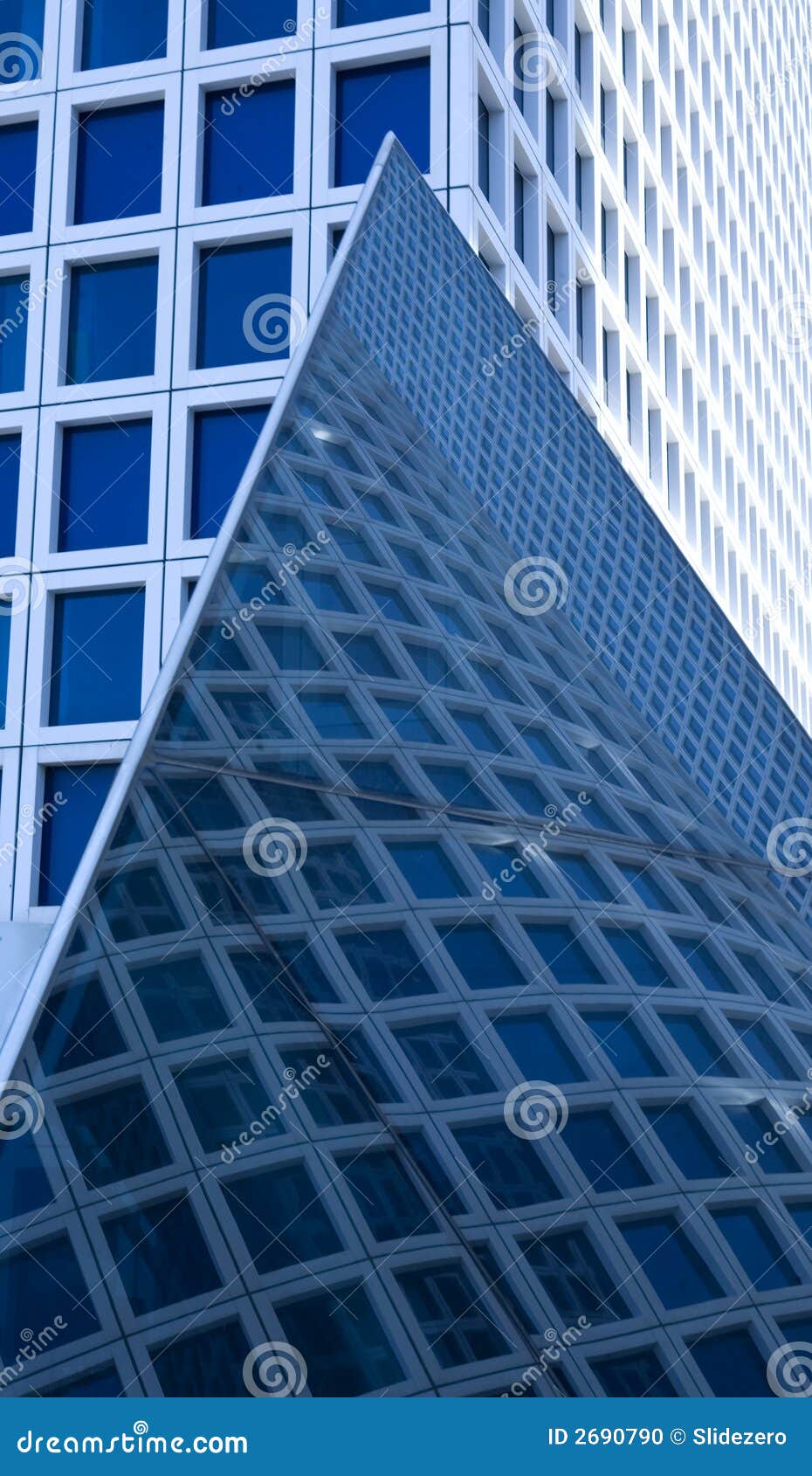 Skyscrapers abstract view stock photo. Image of light - 2690790