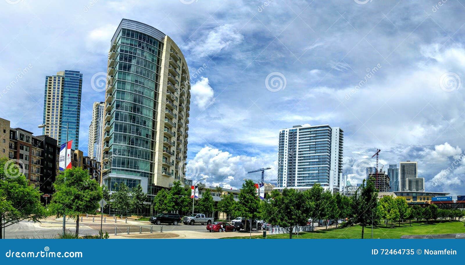 Skyscrapers of Austin Texas Editorial Image - Image of texas ...