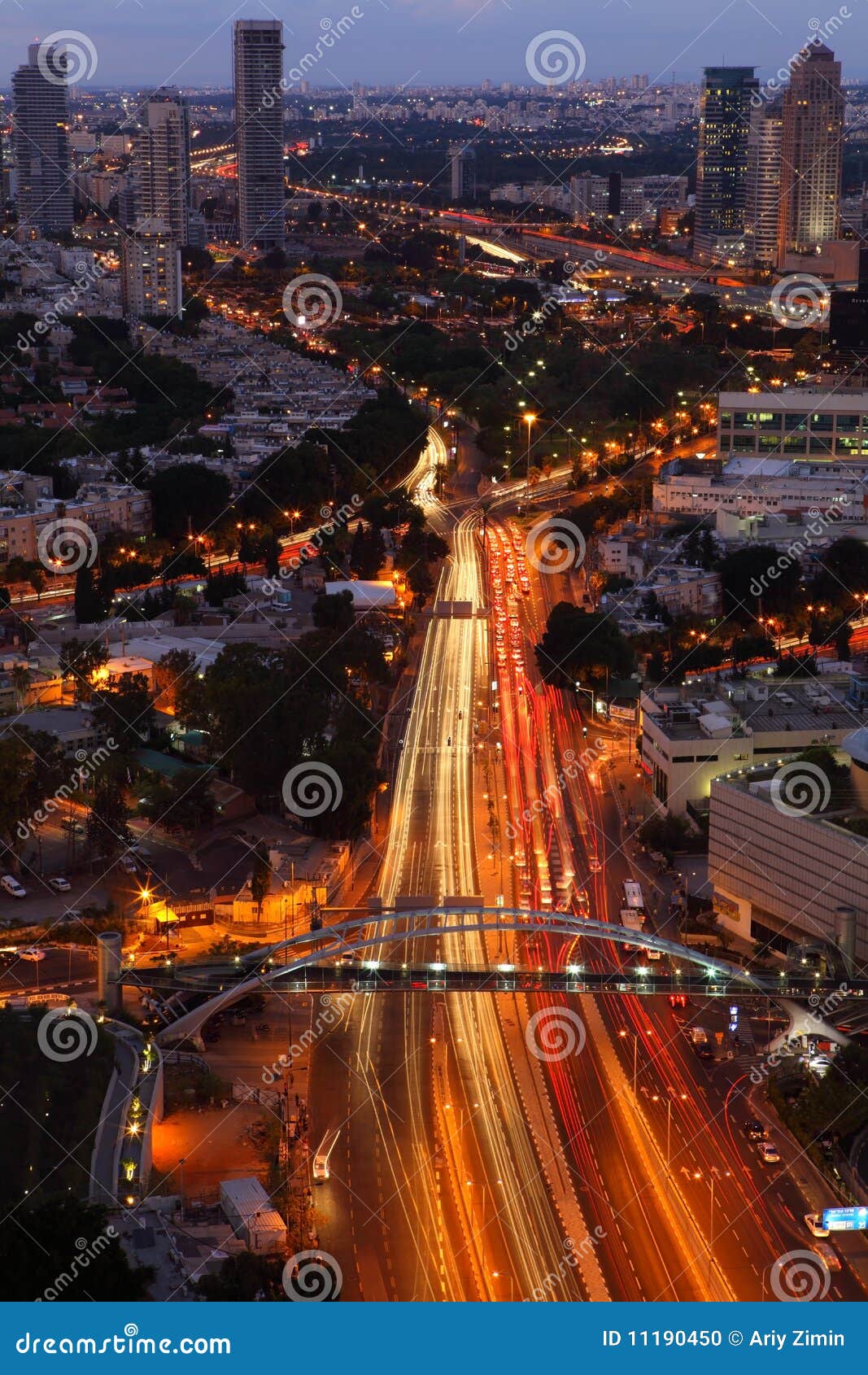 Skyscrapers in the Center of Tel Aviv Stock Photo - Image of ...