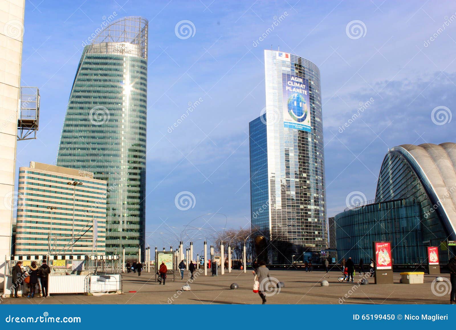 Skyscrapers in the city editorial image. Image of france - 65199450