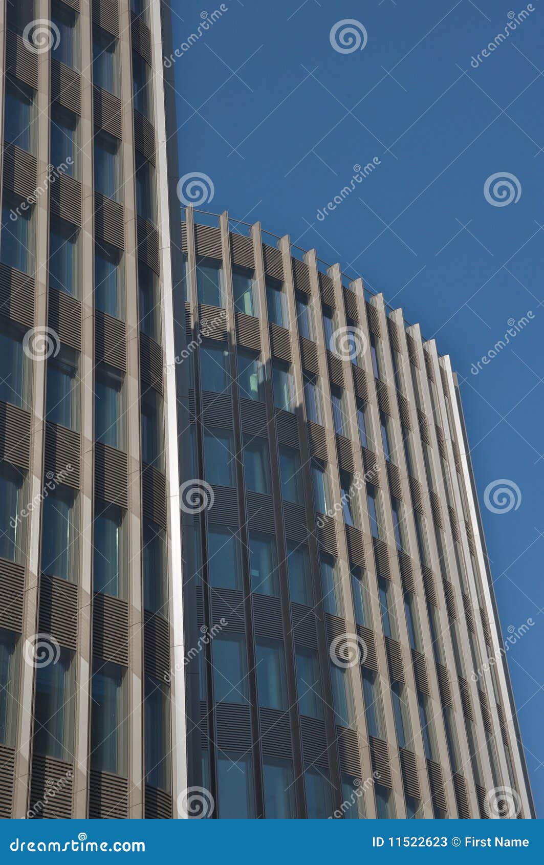 Skyscrapers close-up stock image. Image of lines, downtown - 11522623