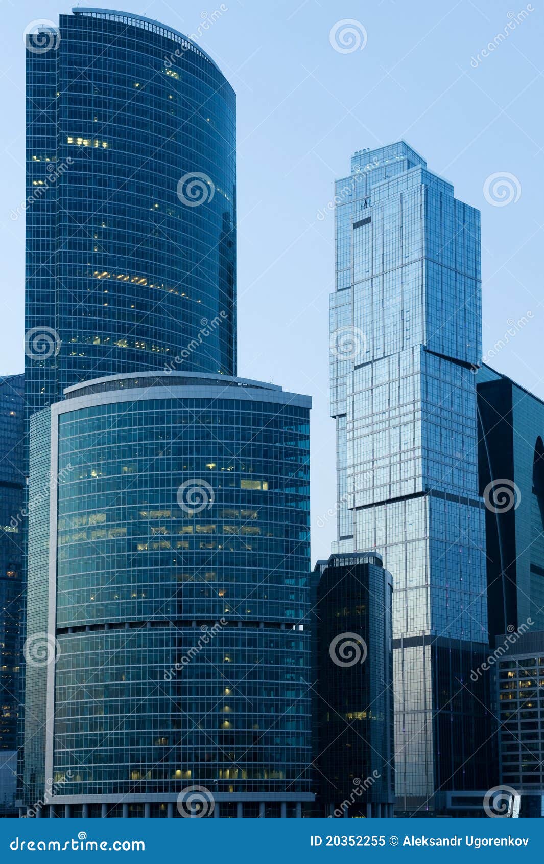 Skyscrapers close up stock image. Image of build, building - 20352255