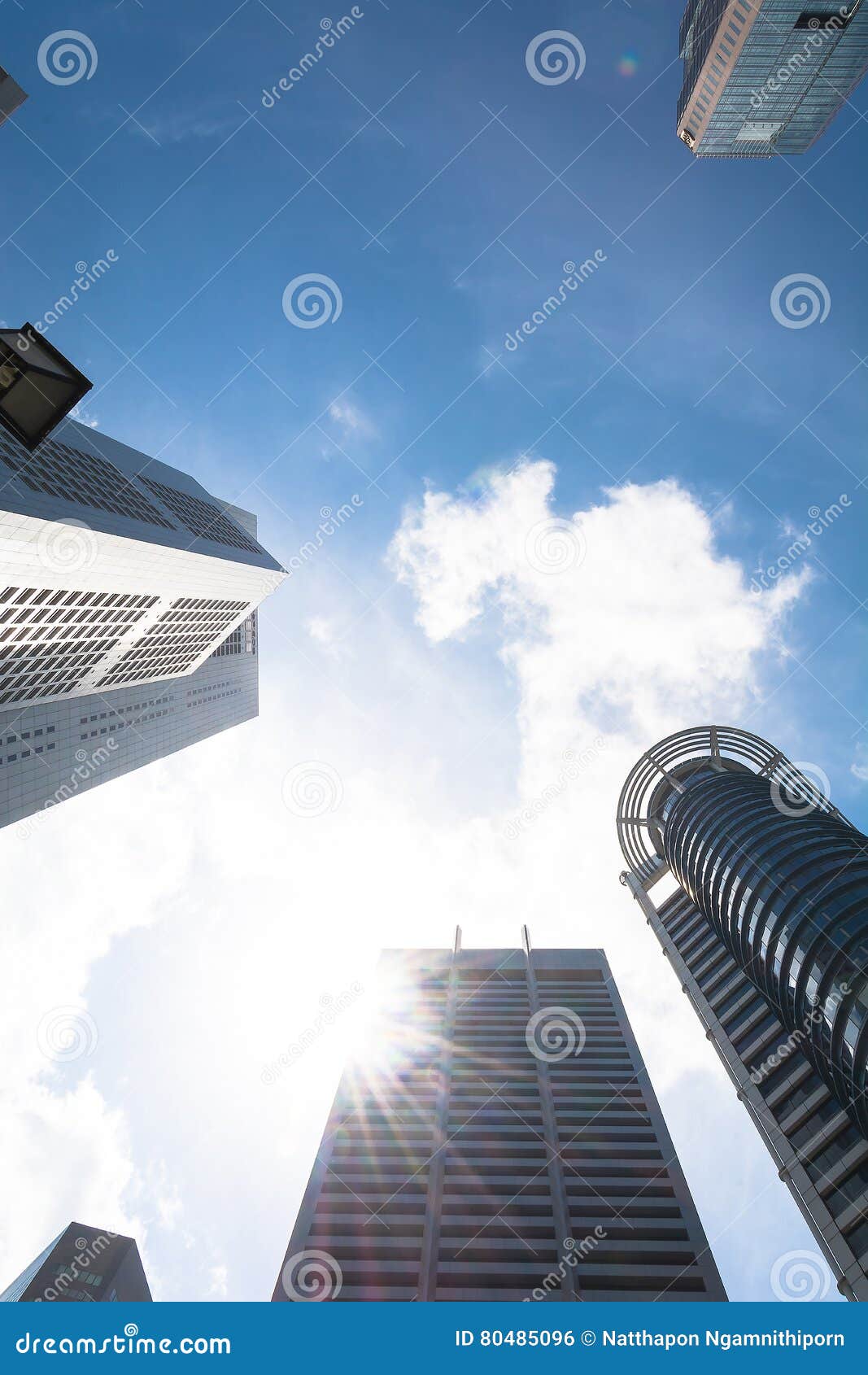 Skyscrapers stock photo. Image of buildings, architecture - 80485096