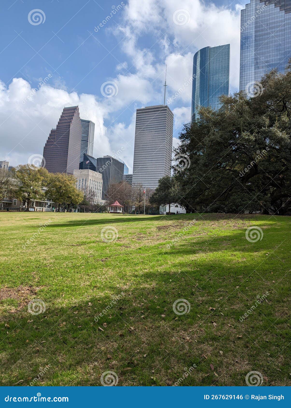 Skyscrapers Downtown Houston, Texas Stock Photo - Image of skyscrapers ...