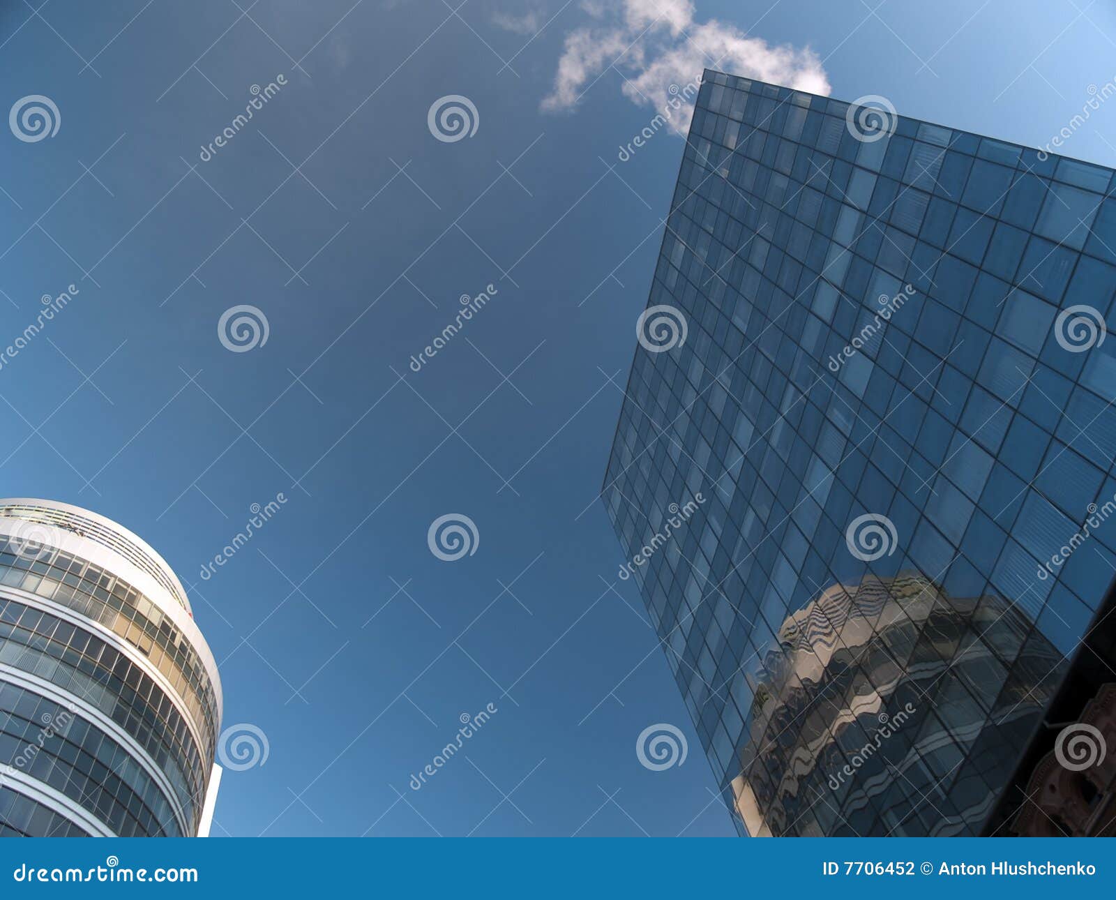 Skyscrapers low-angle view stock photo. Image of europe - 7706452