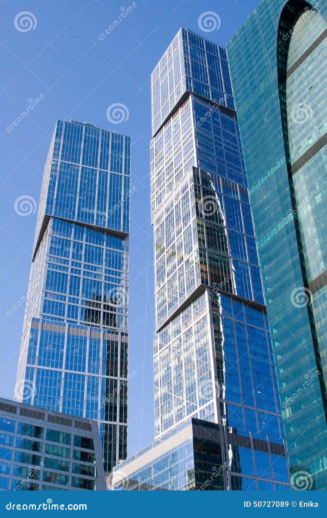Skyscrapers. Modern Cityscape. Editorial Stock Image - Image of angle ...