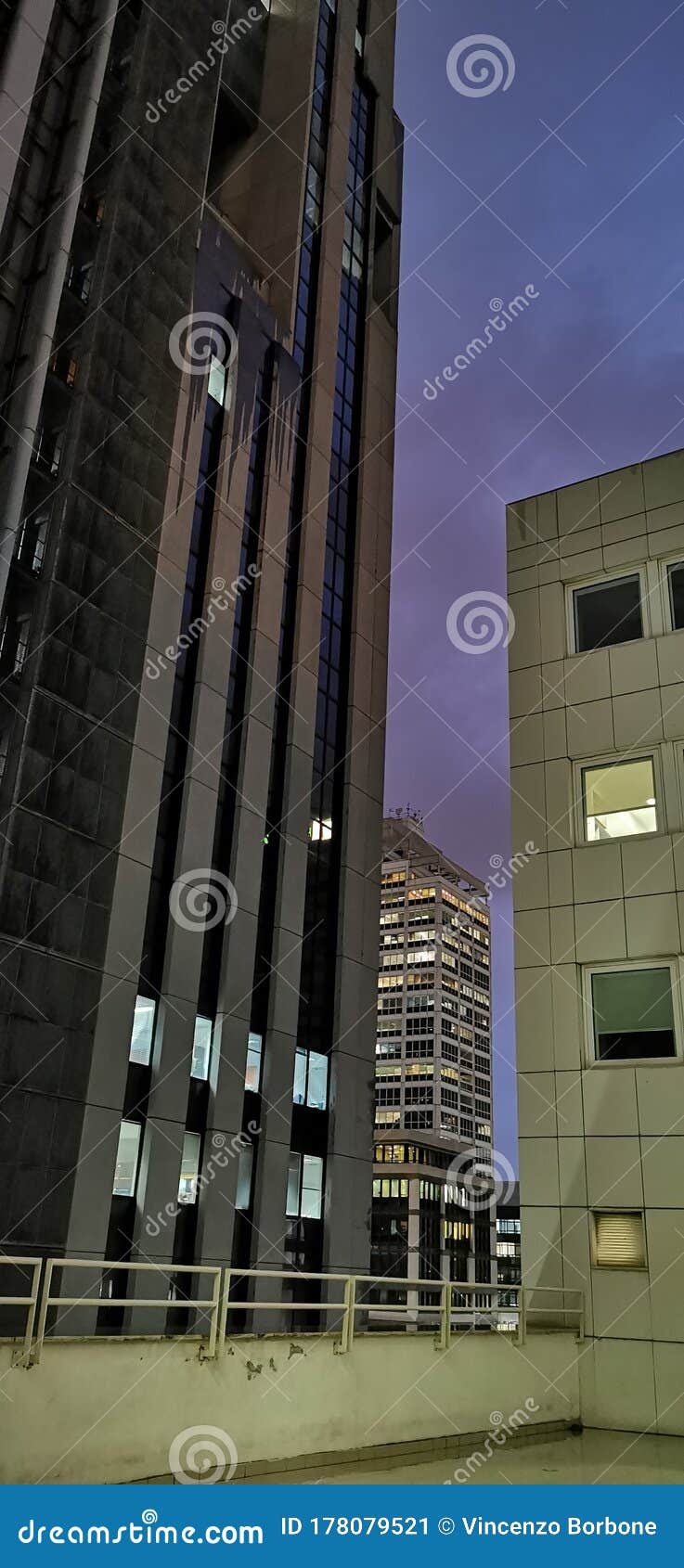 Skyscrapers of Naples stock image. Image of house, condominium - 178079521