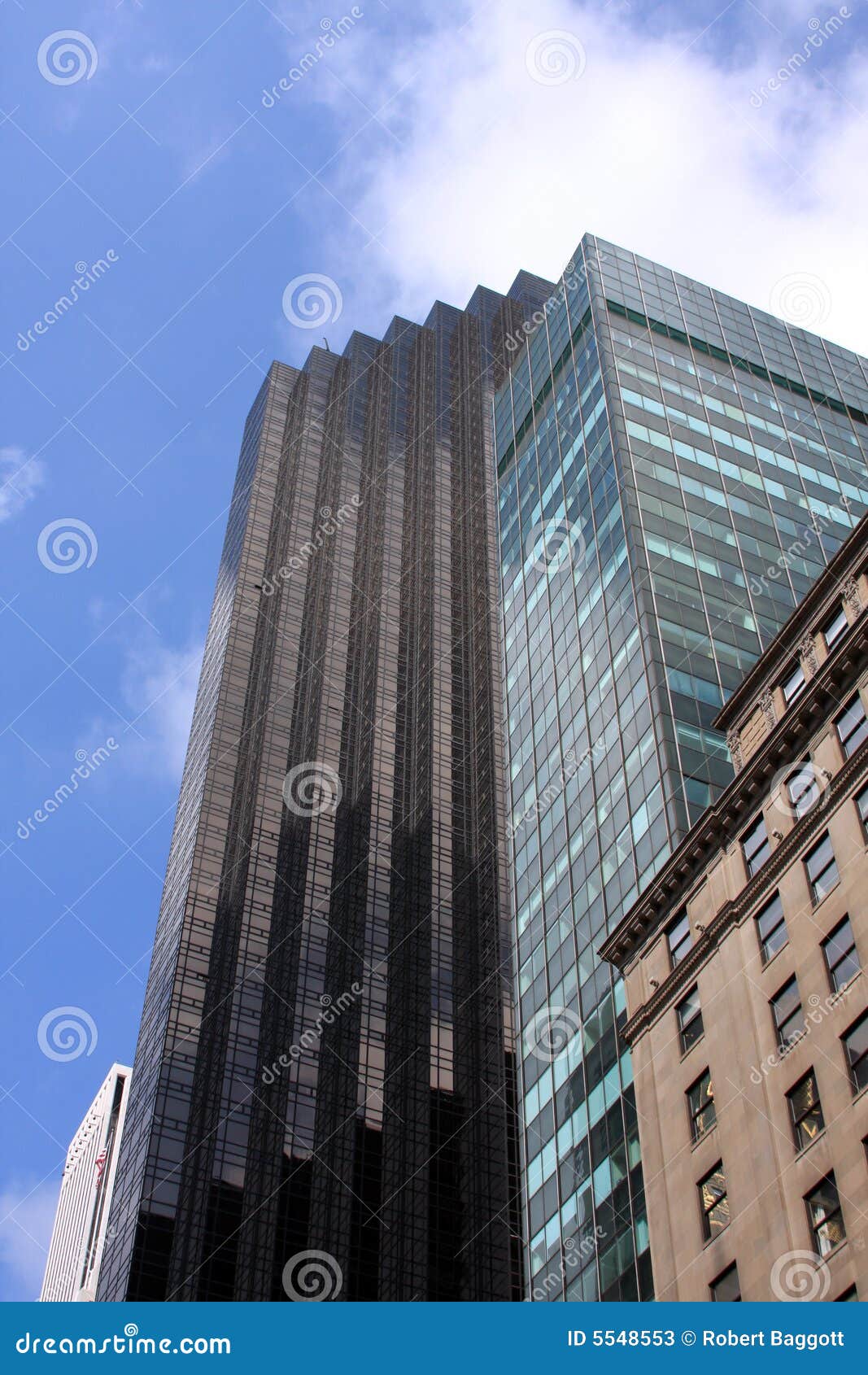 Skyscrapers and Old Buildings Stock Image - Image of city, windows: 5548553
