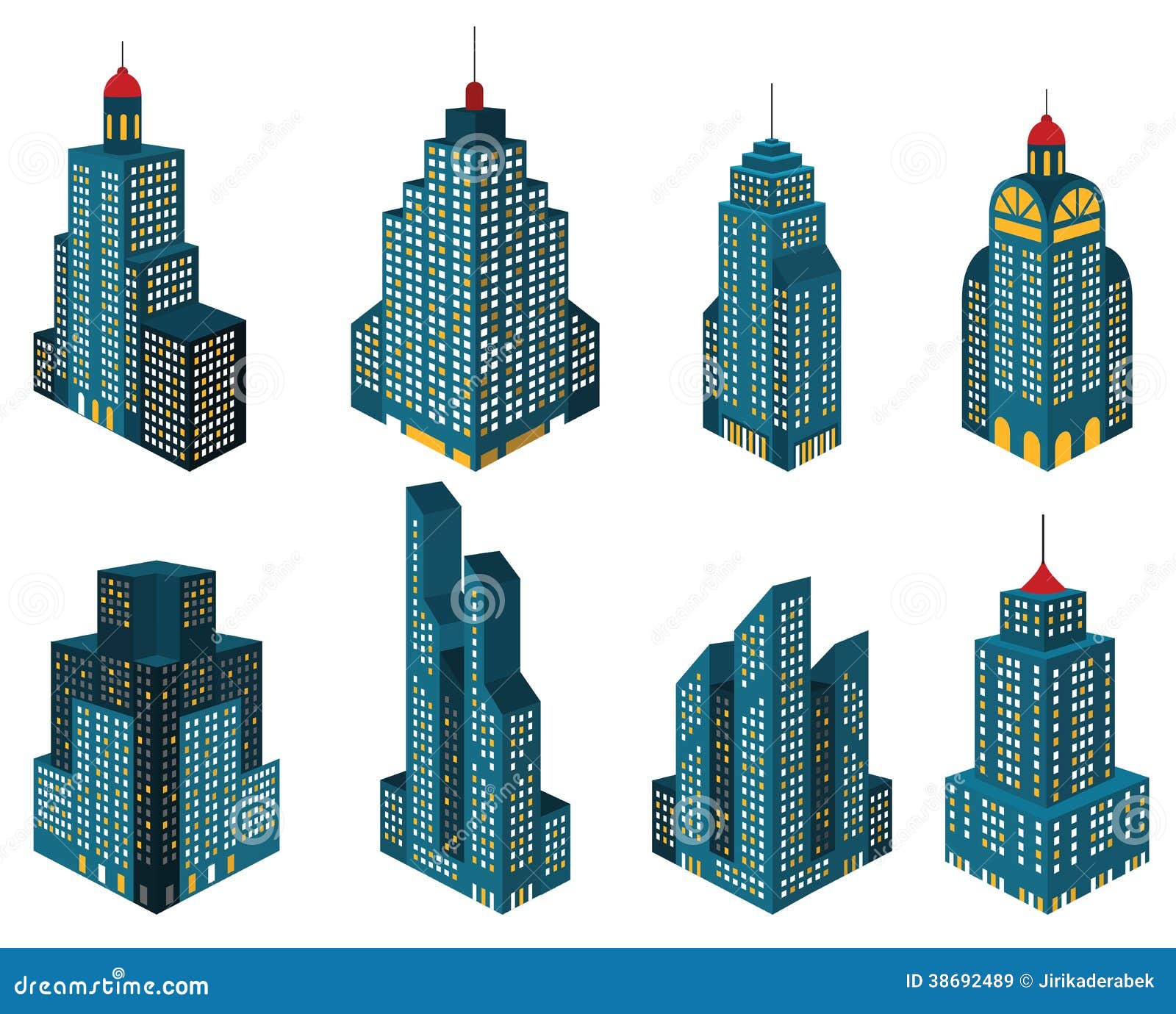 Skyscrapers Perspective Stock Illustrations – 2,075 Skyscrapers ...