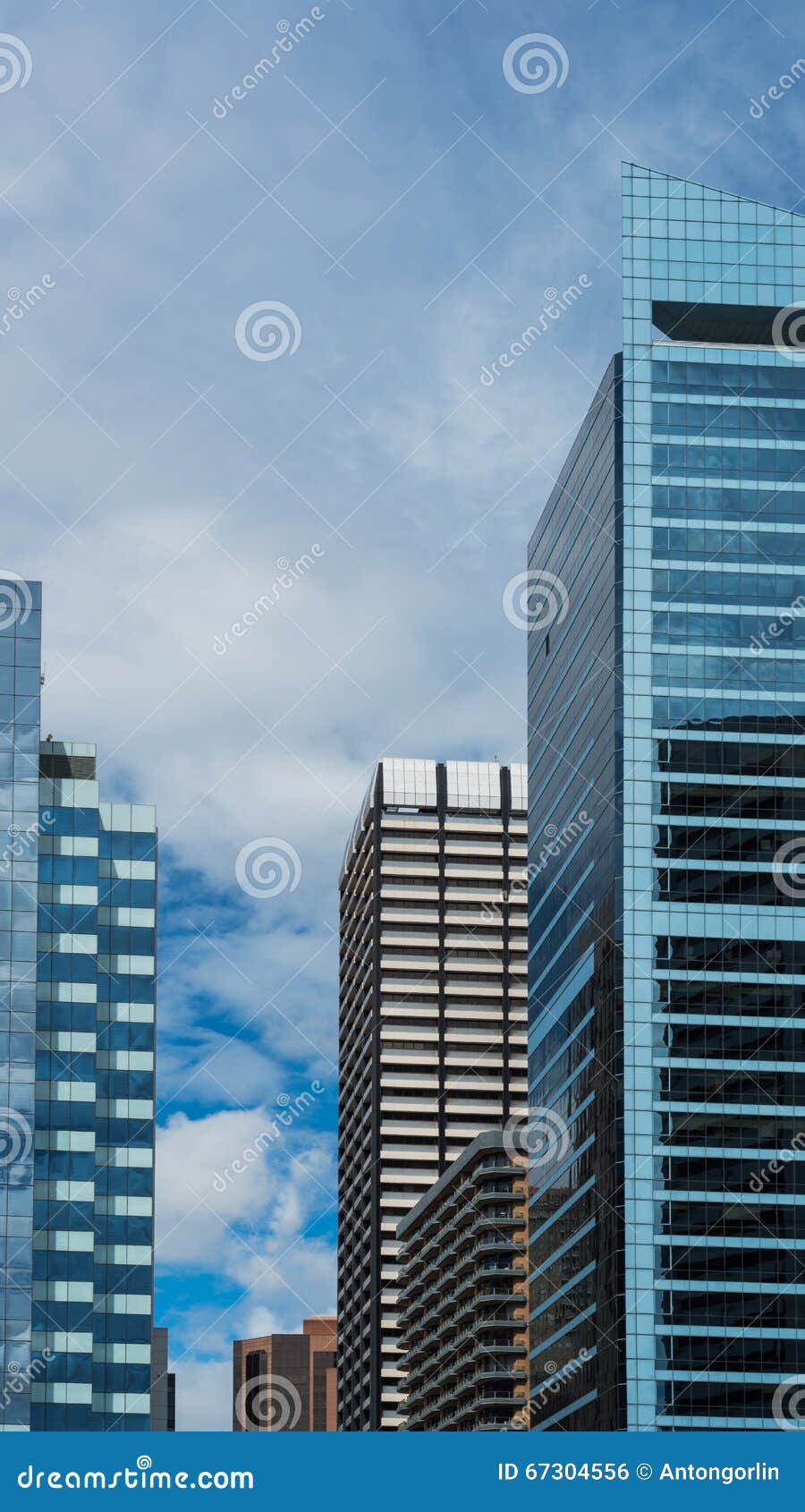 Skyscrapers Perspective during the Day Stock Photo - Image of ...