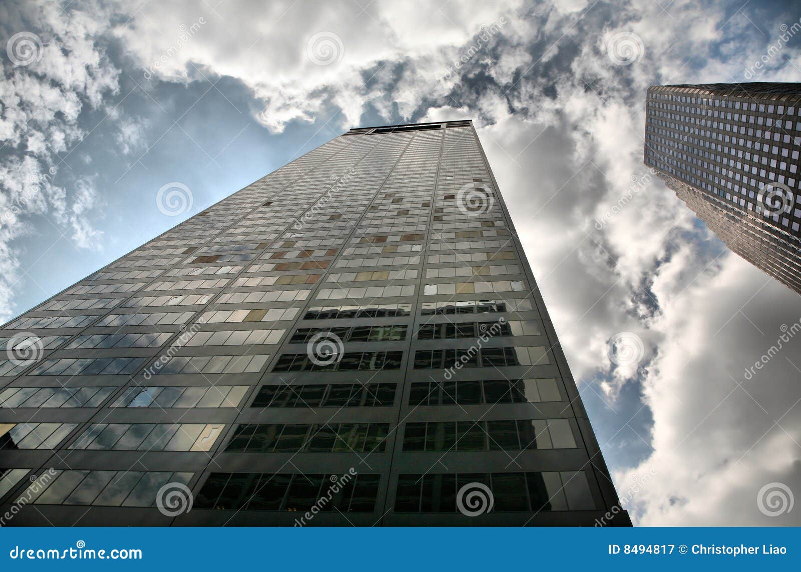 Skyscrapers Scathed By Ike Picture. Image: 8494817