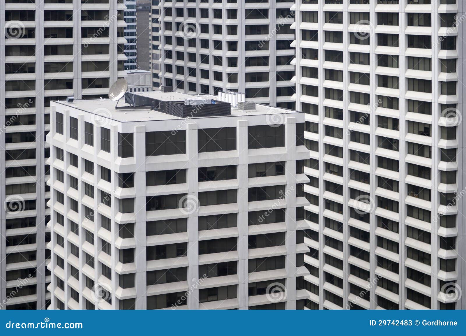 Eye Level Skyscrapers Stock Photos - Image: 29742483