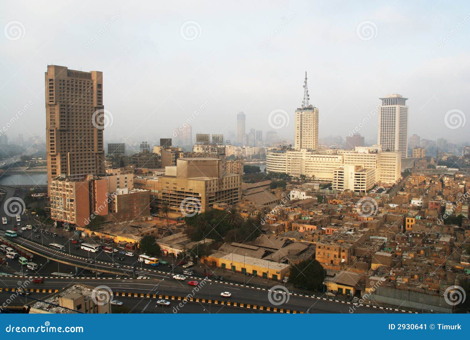 Skyscrapers and Slums in Cairo Stock Image - Image of egypt, africa ...