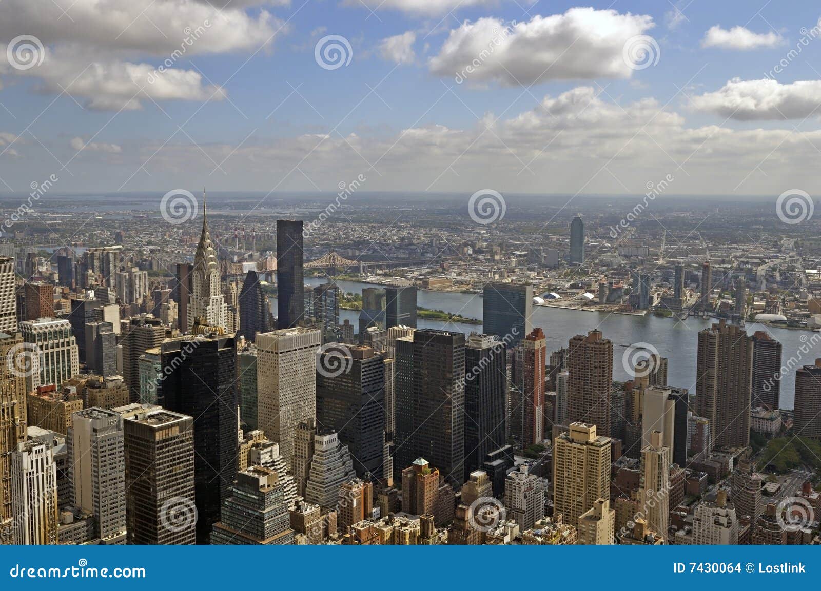 Skyscrapers, Top View on New York Stock Photo - Image of cityscape ...