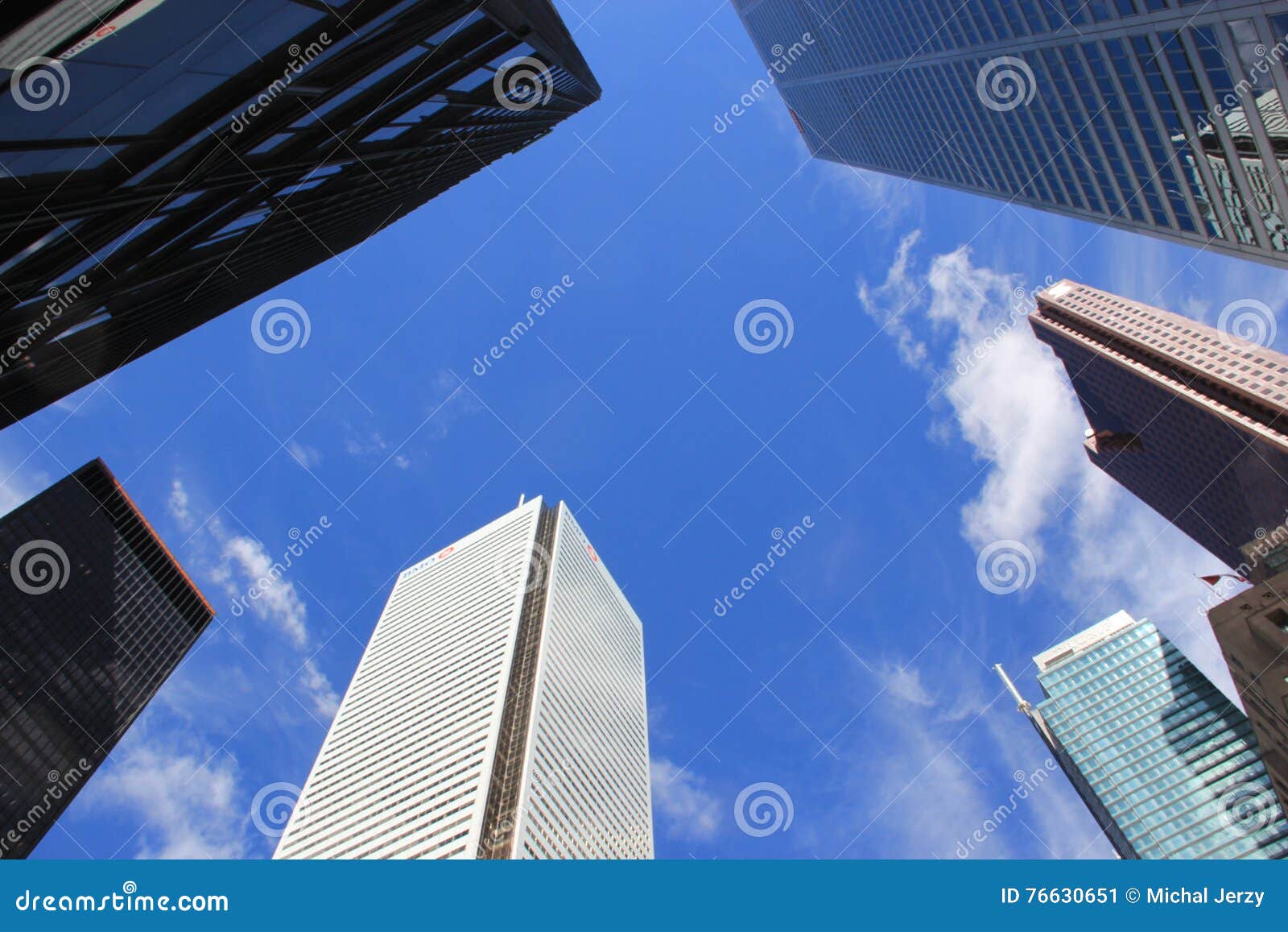 Skyscrapers in Toronto, Financial Centre Editorial Photo - Image of ...