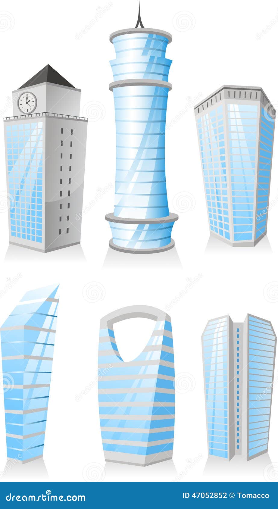 Skyscrapers Tower Skyscraper Apartment Penthouse Edifice Structure ...