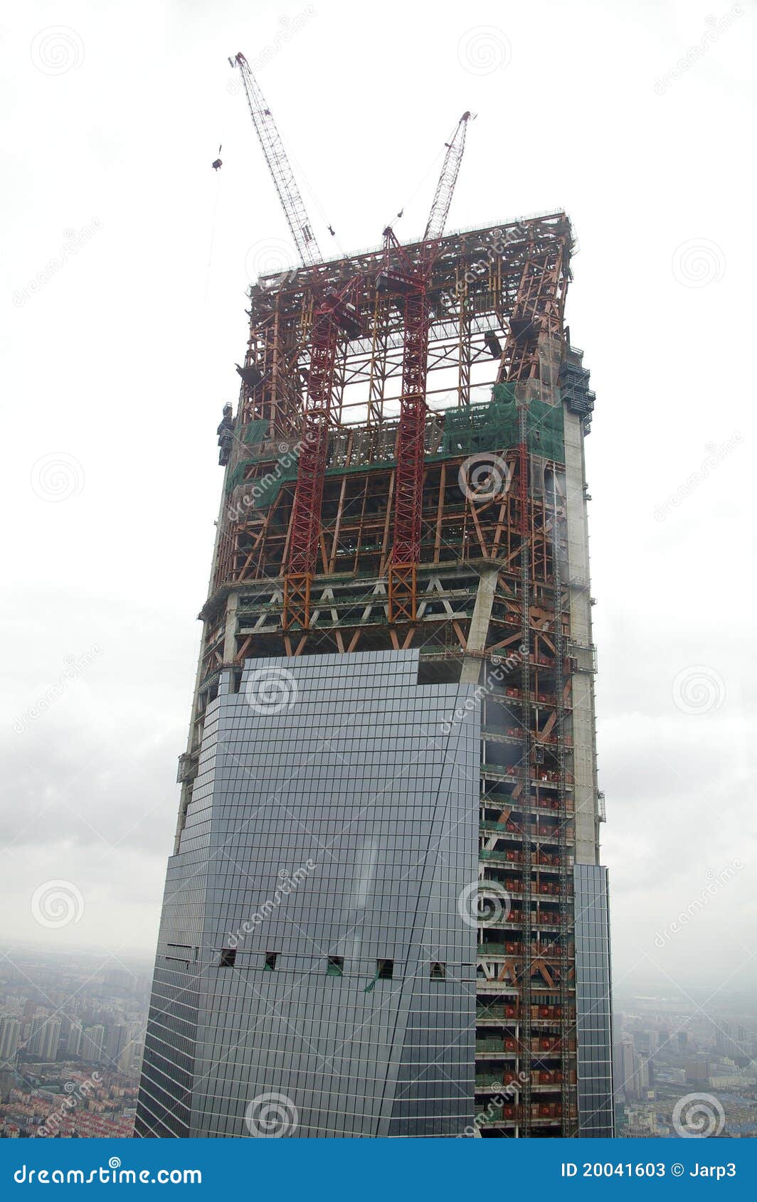 Skyscrapers work stock image. Image of window, business - 20041603