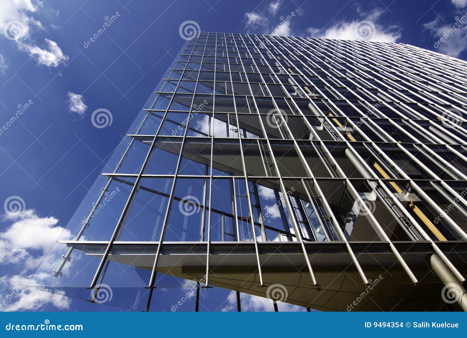 Skyskrapa arkivfoto. Bild av fönster, skyskrapor, fasad - 9494354