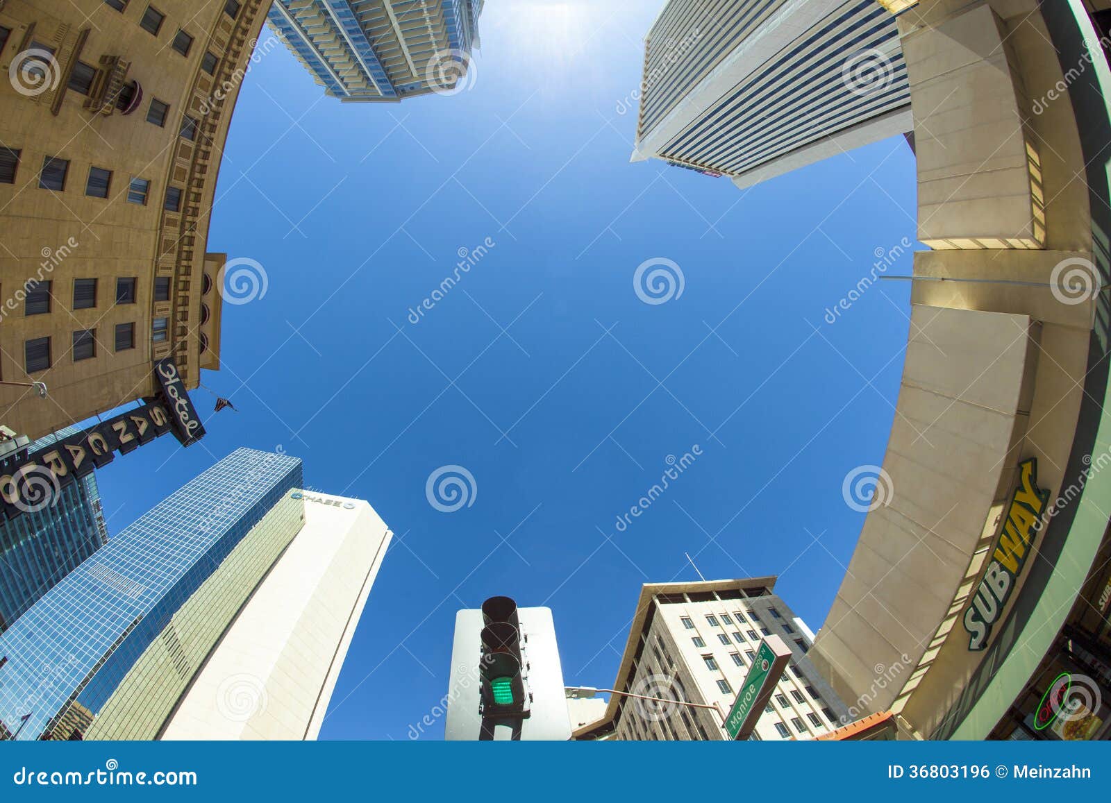 Skyskrapa I Stadens Centrum Phoenix, Redaktionell Bild - Bild av ...