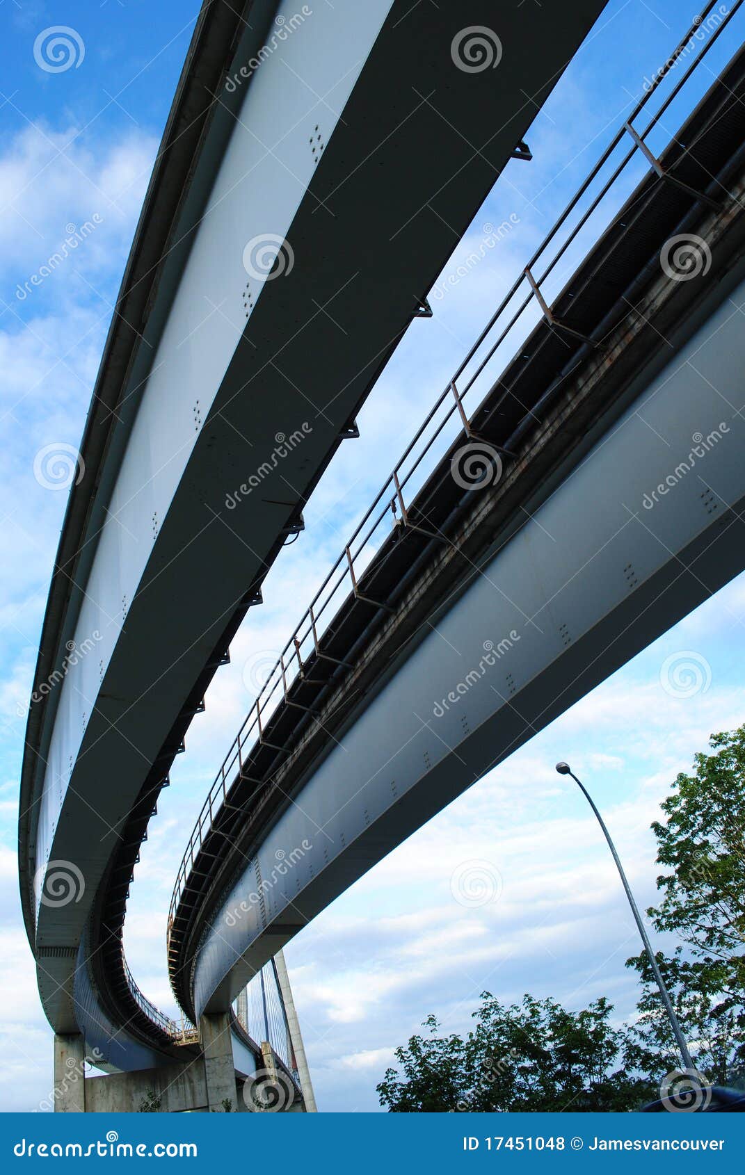Skytrain Bridge Approach Slab Stock Photo - Image of slab, span: 17451048