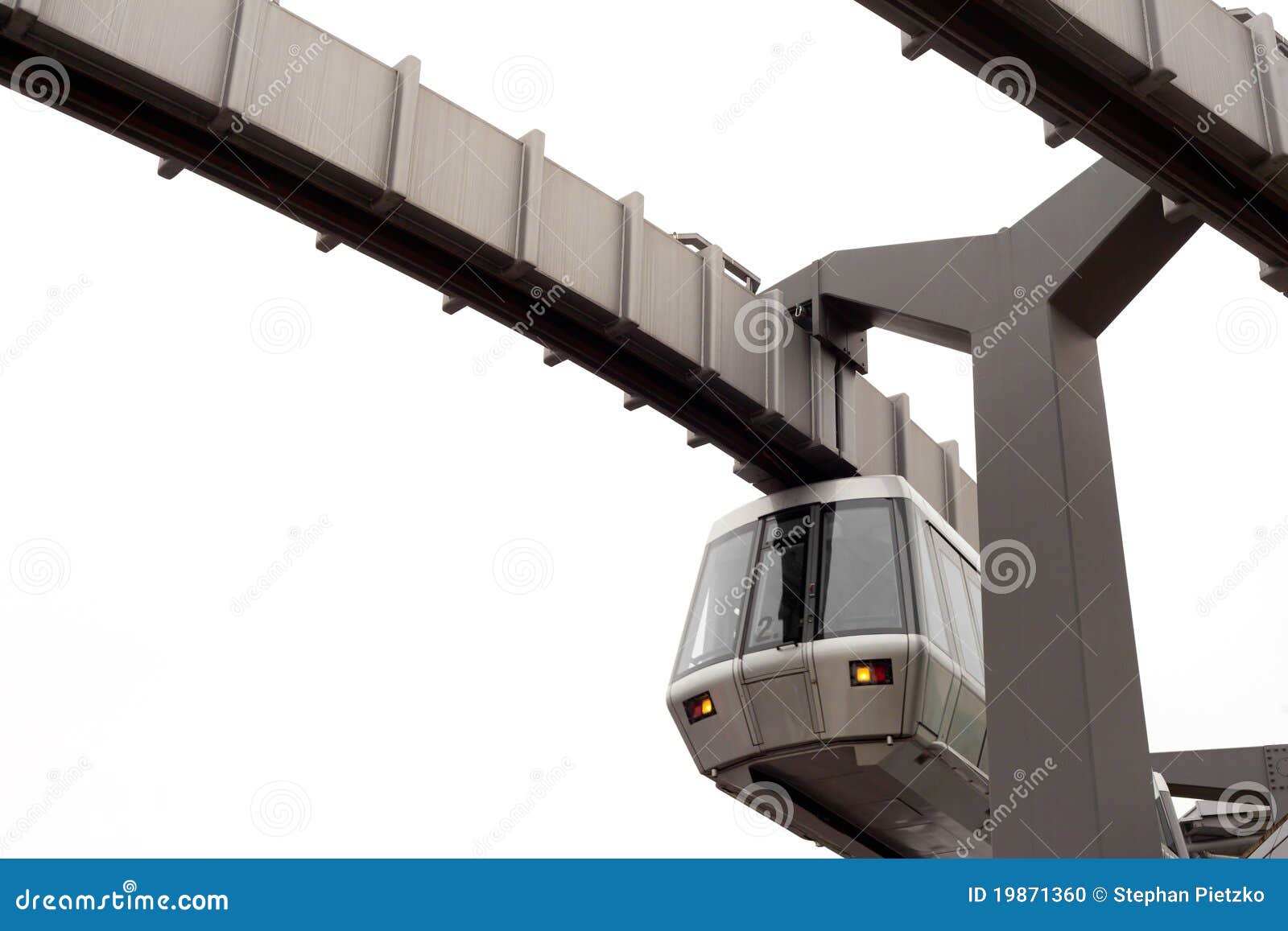 A Guideway Bus System Or Guided Busway, Yutorito Line, Track Near Ozone ...