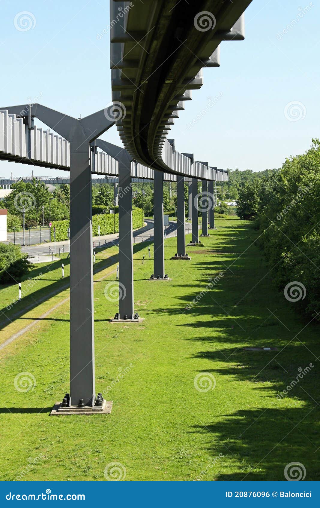 Skytrain mono rail stock photo. Image of transportation - 20876096