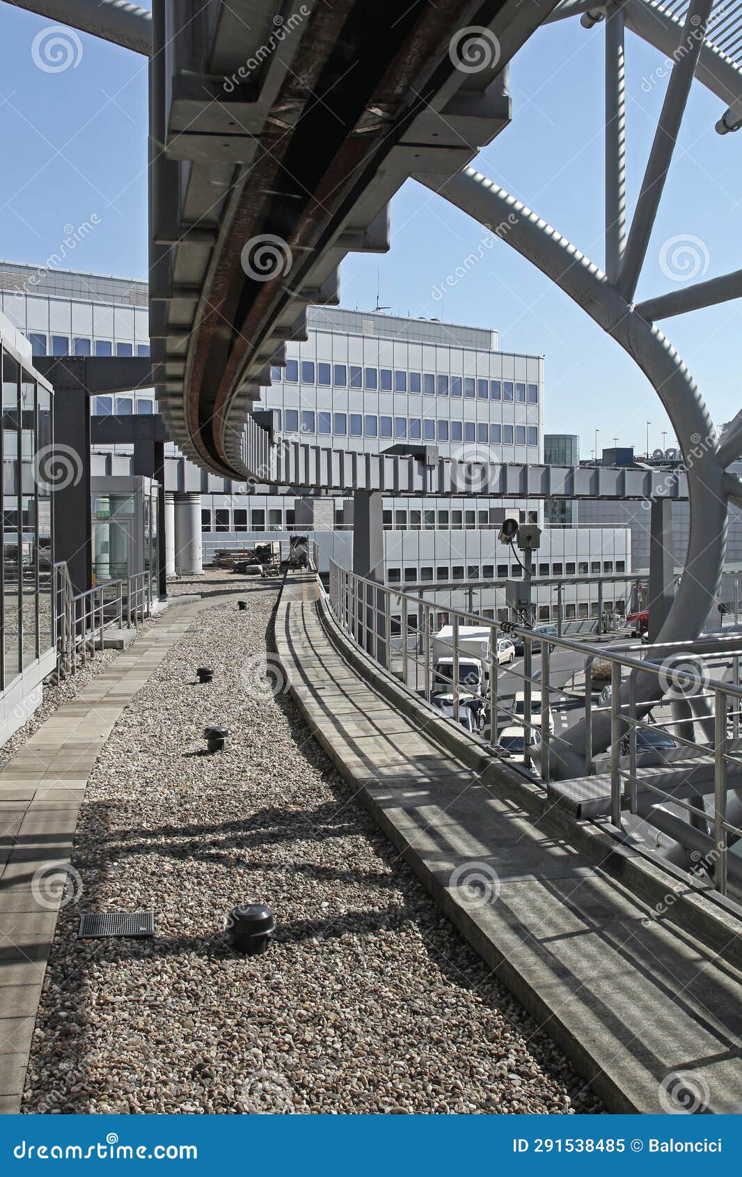 Skytrain Mono Rail Track stock image. Image of infrastructure - 291538485