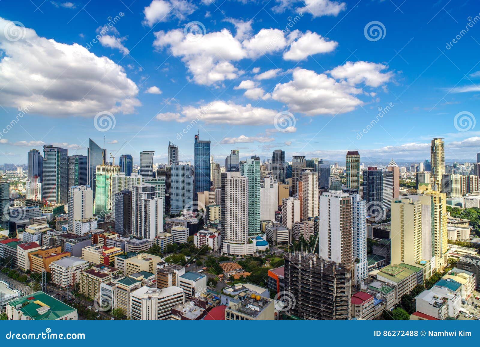 Skyview at Manila editorial stock photo. Image of travel - 86272488
