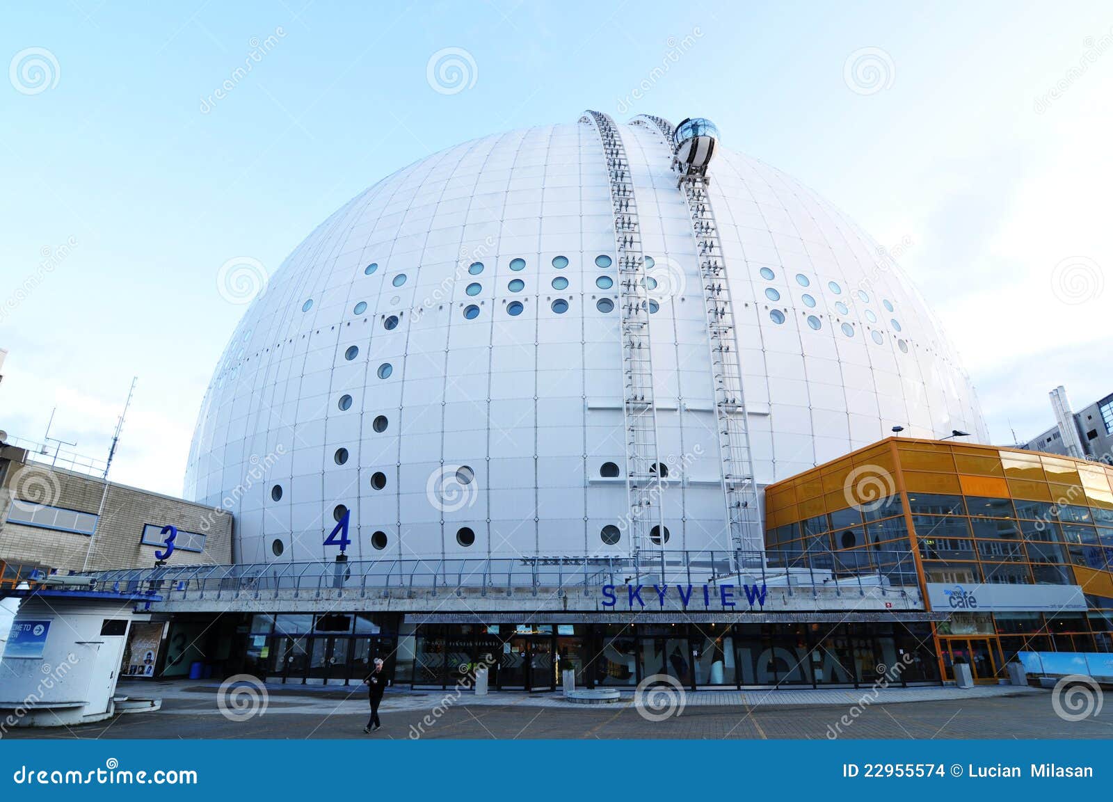 Skyview, Stockholm redaktionelles stockbild. Bild von haube - 22955574