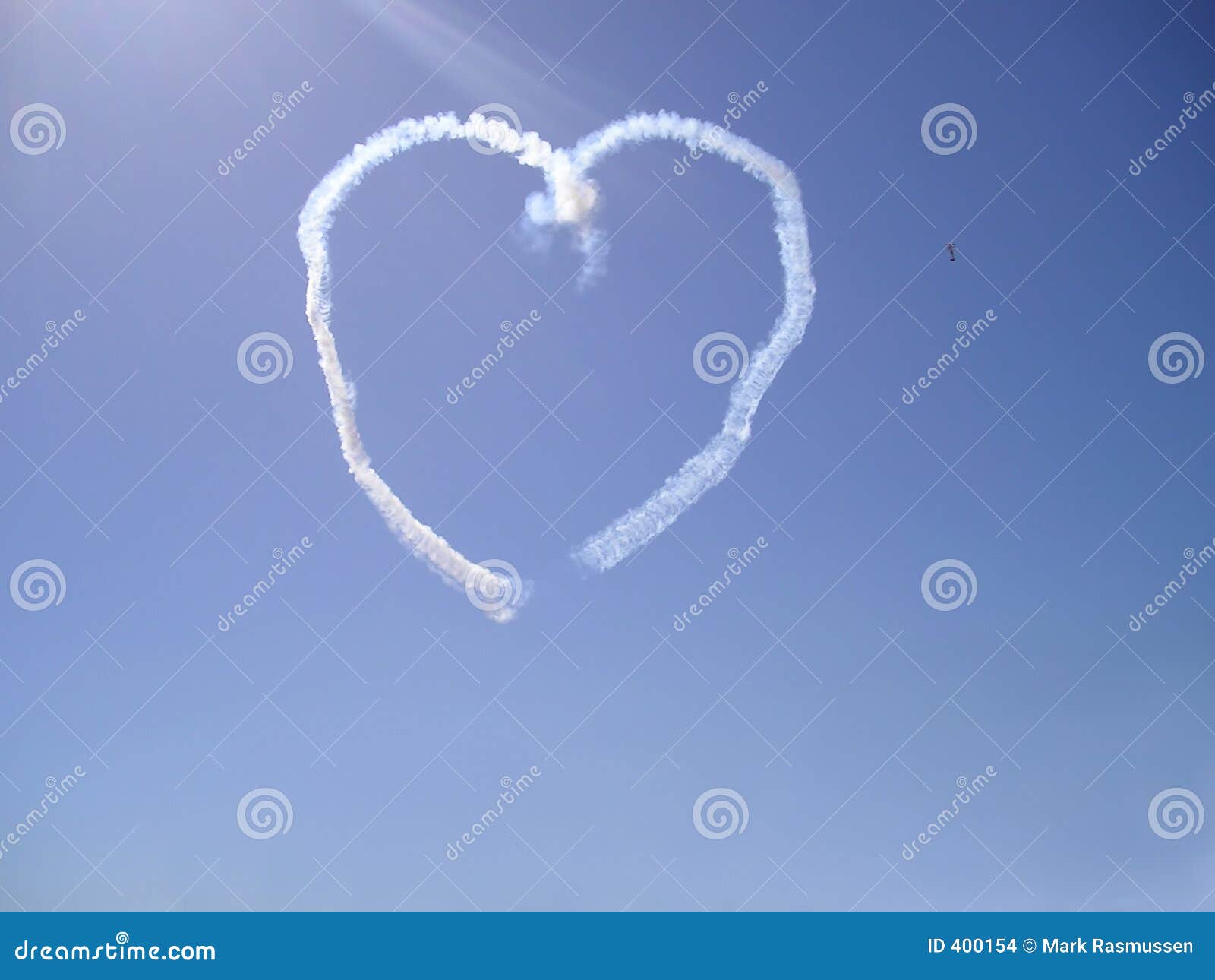 Skywriting foto de archivo. Imagen de escritura, plano - 400154