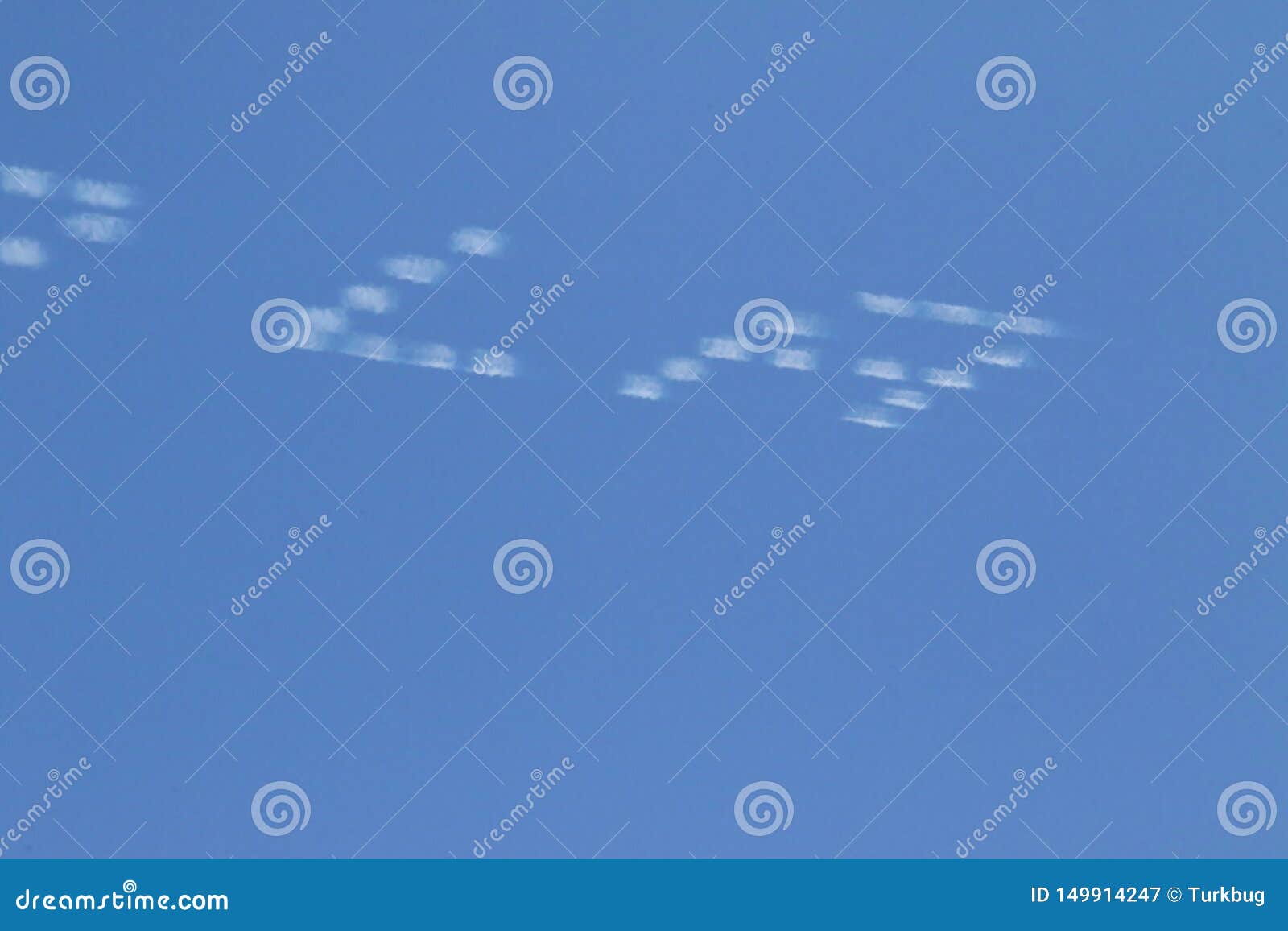 Skywriting airplanes stock image. Image of wings, airbourne - 149914247