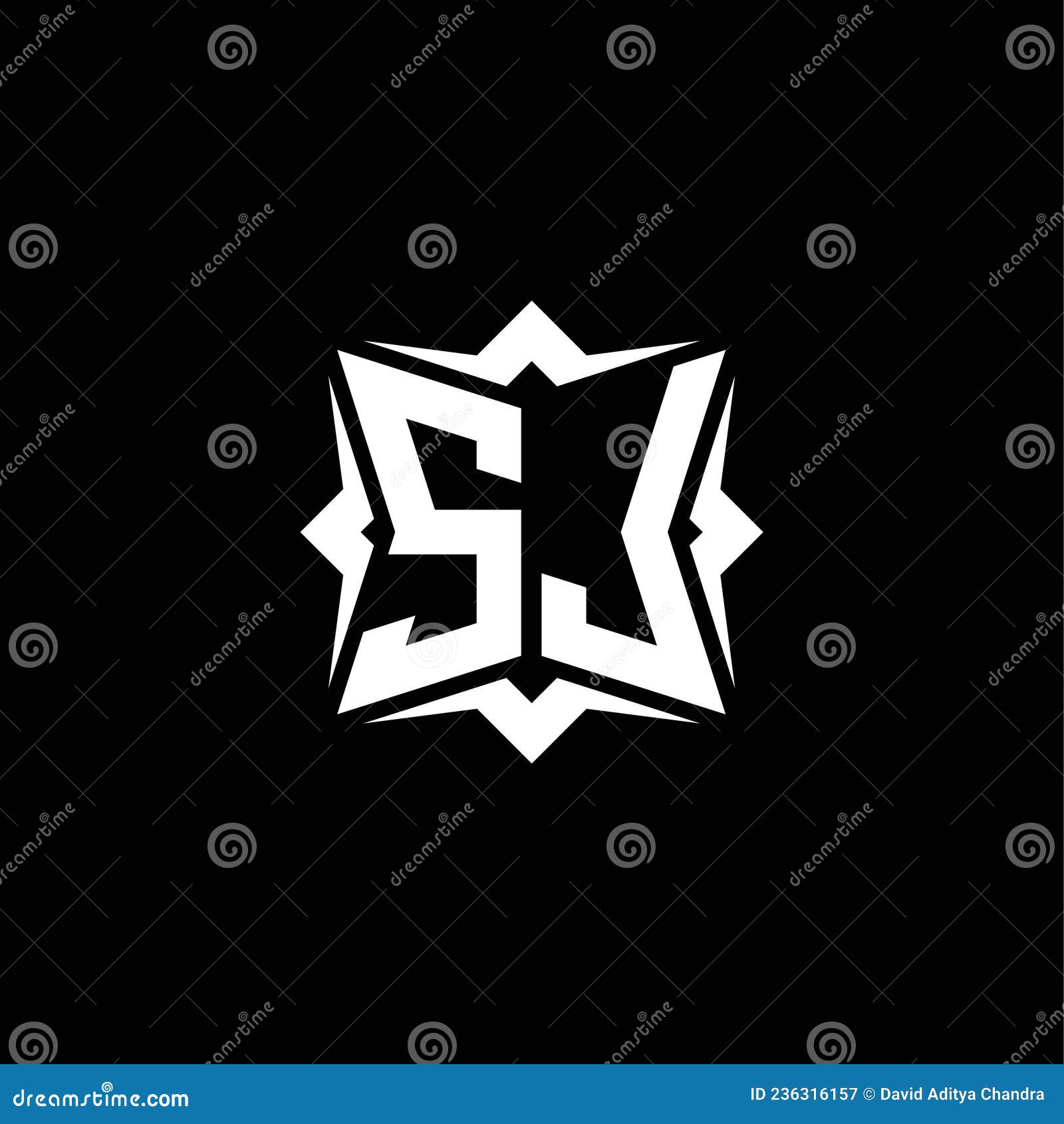 SL Logo Monogram Geometric Modern Design Stock Vector - Illustration of ...