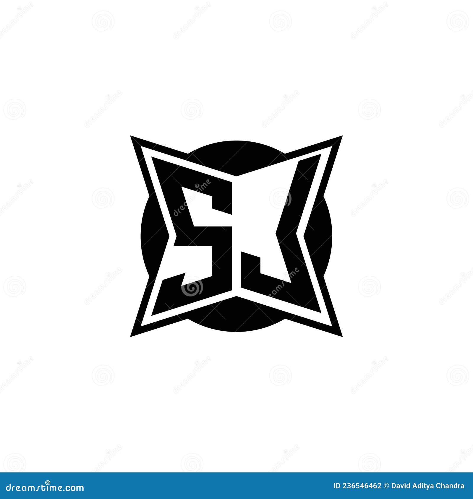 SL Logo Monogram Geometric Modern Design Stock Vector - Illustration of ...