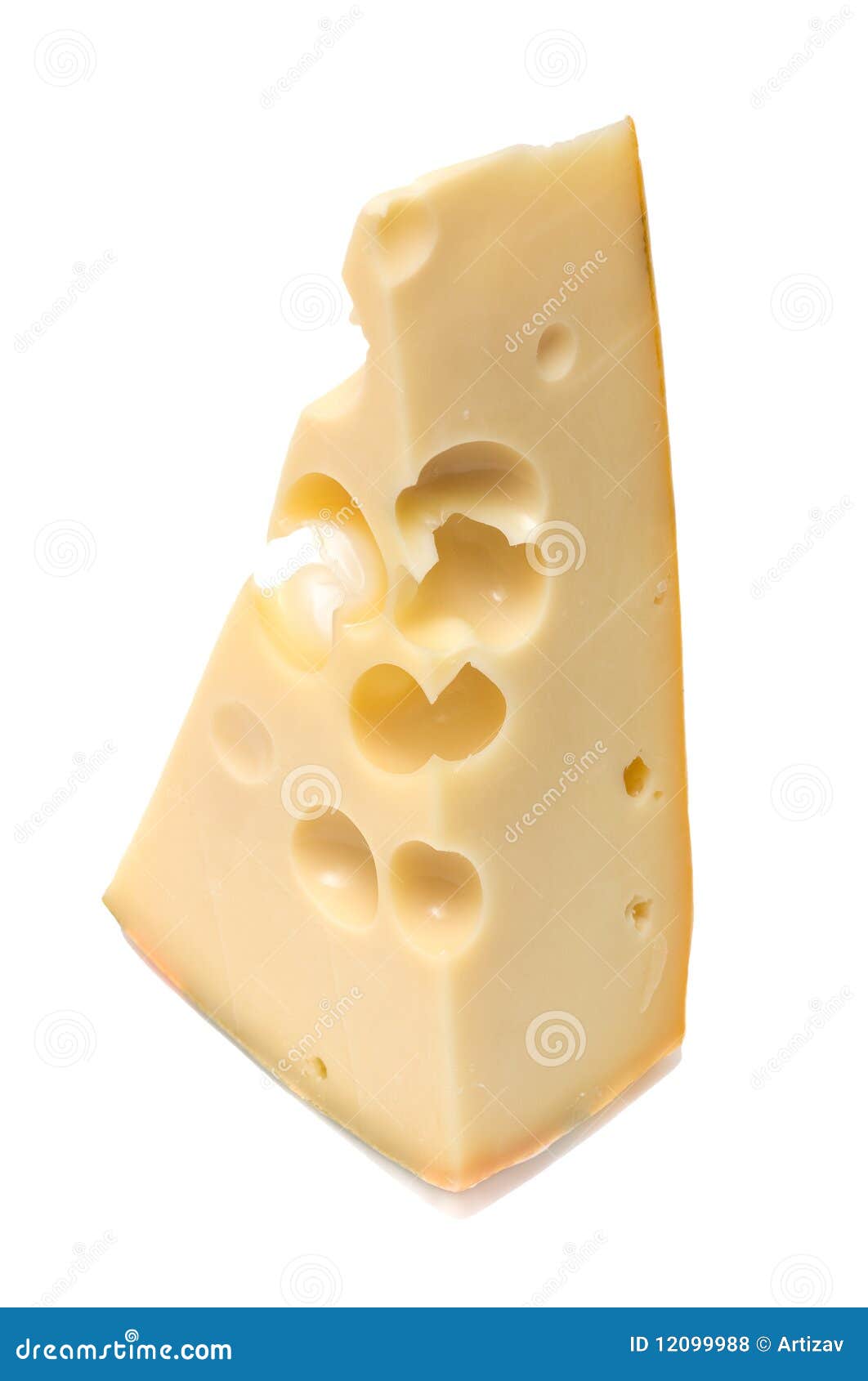 Slab of cheese stock photo. Image of holland, organic - 12099988