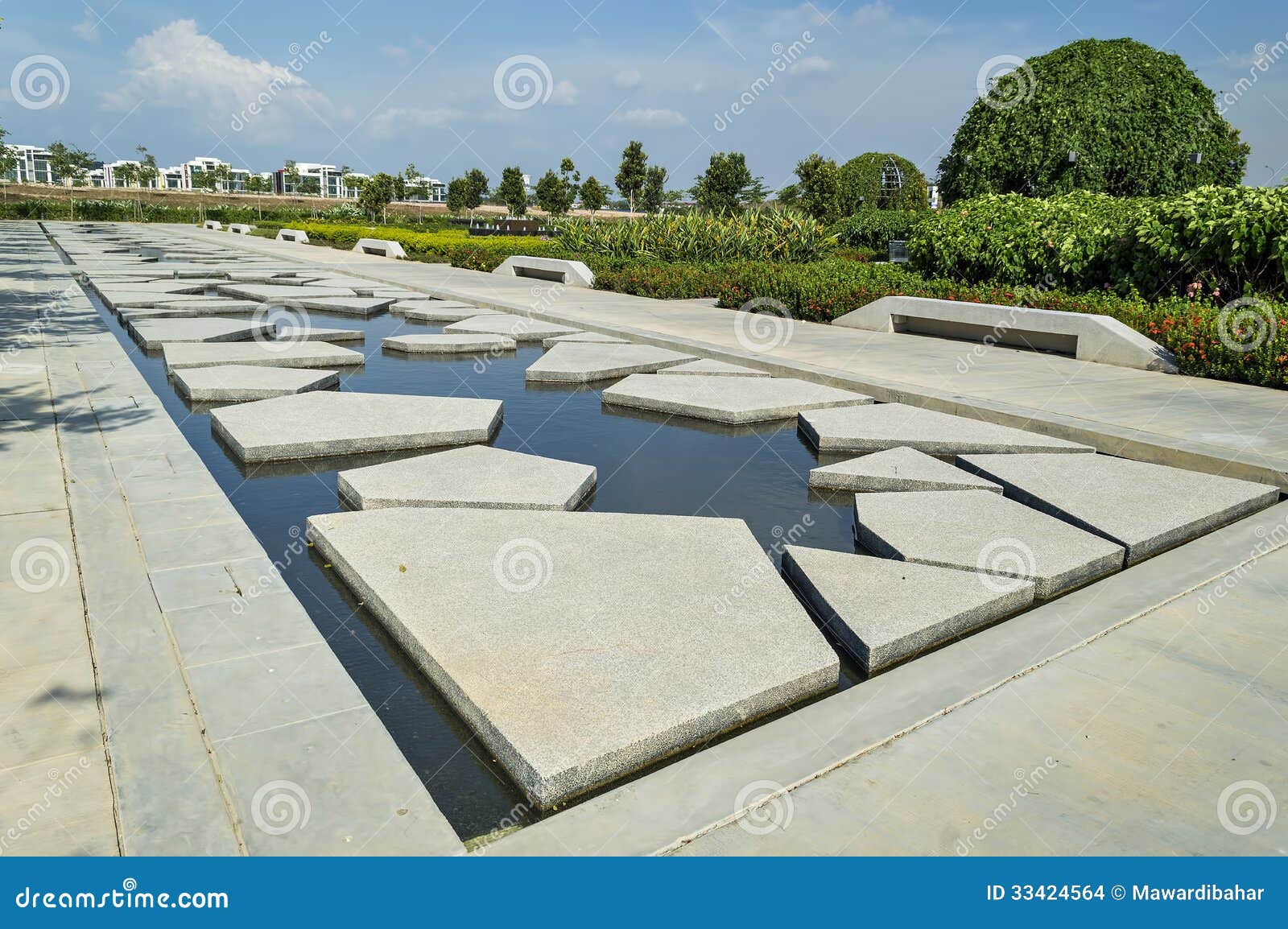 Slab concrete with pattern stock photo. Image of brick - 33424564